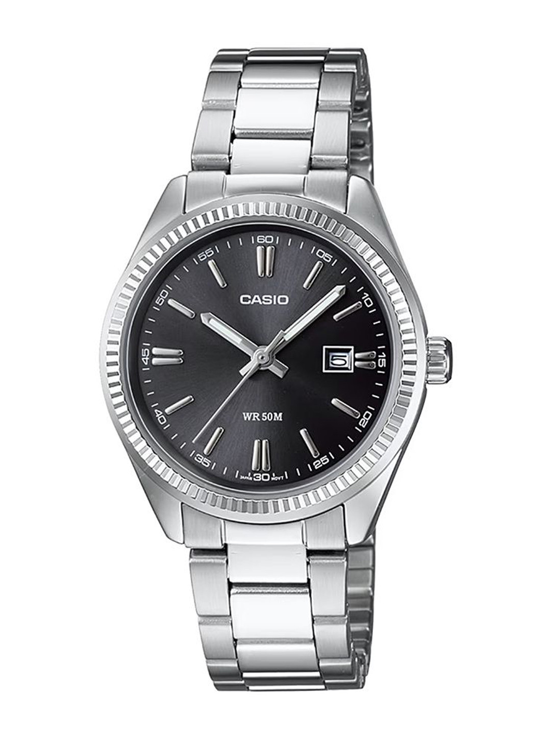 Buy CASIO Women Dial & Stainless Steel Cuff Straps Analogue Watch A1535 ...