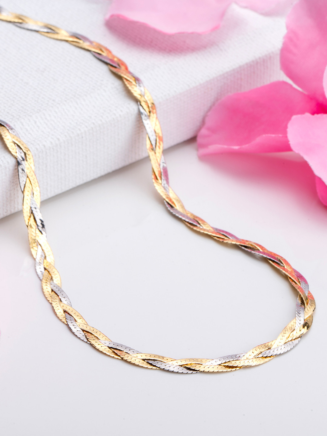 Buy Zavya Sterling Silver Plated Chain - Necklace And Chains for Women ...