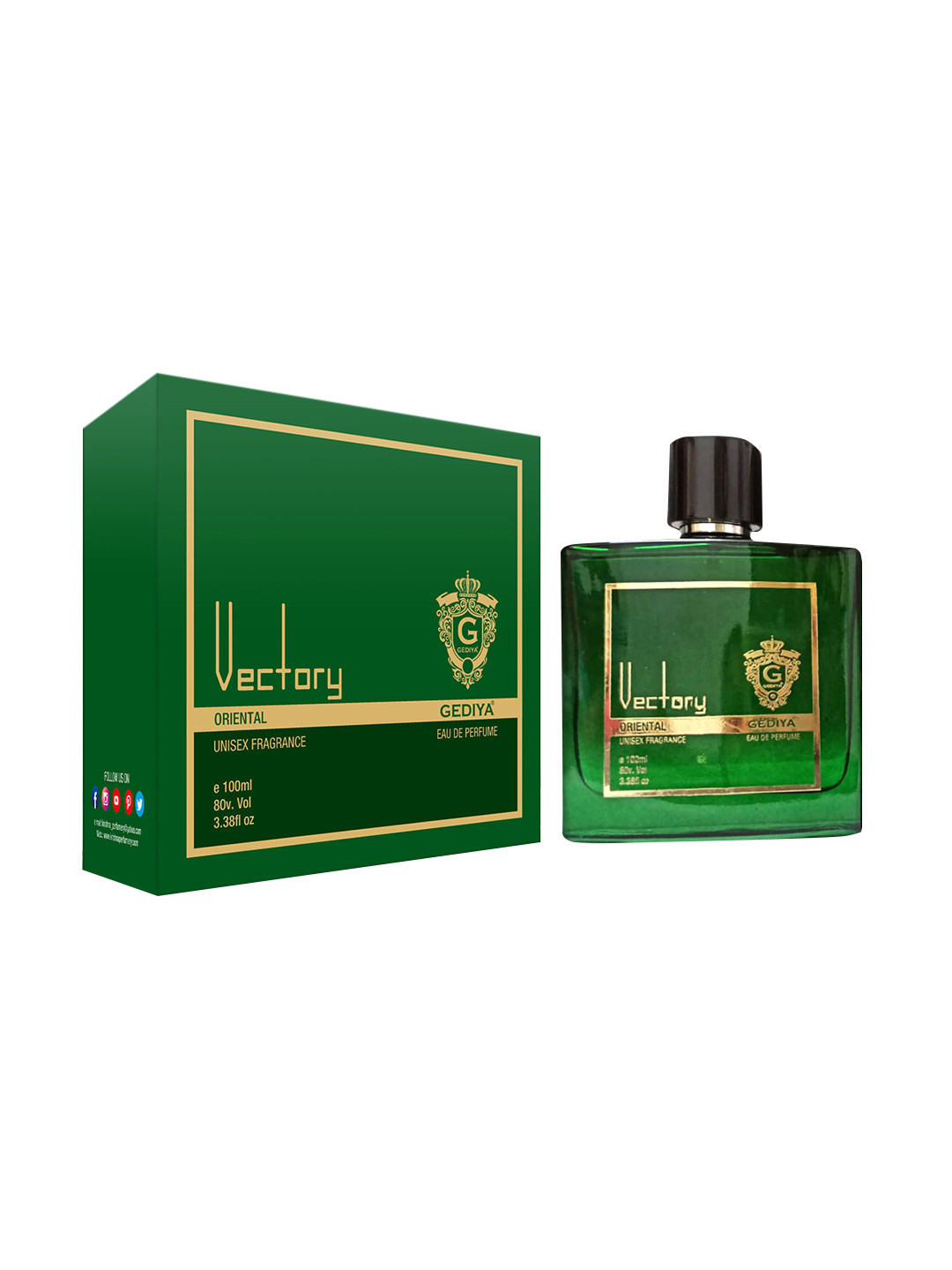 Buy GEDIYA Vectory Long Lasting Eau De Parfum 100ml - Perfume for ...
