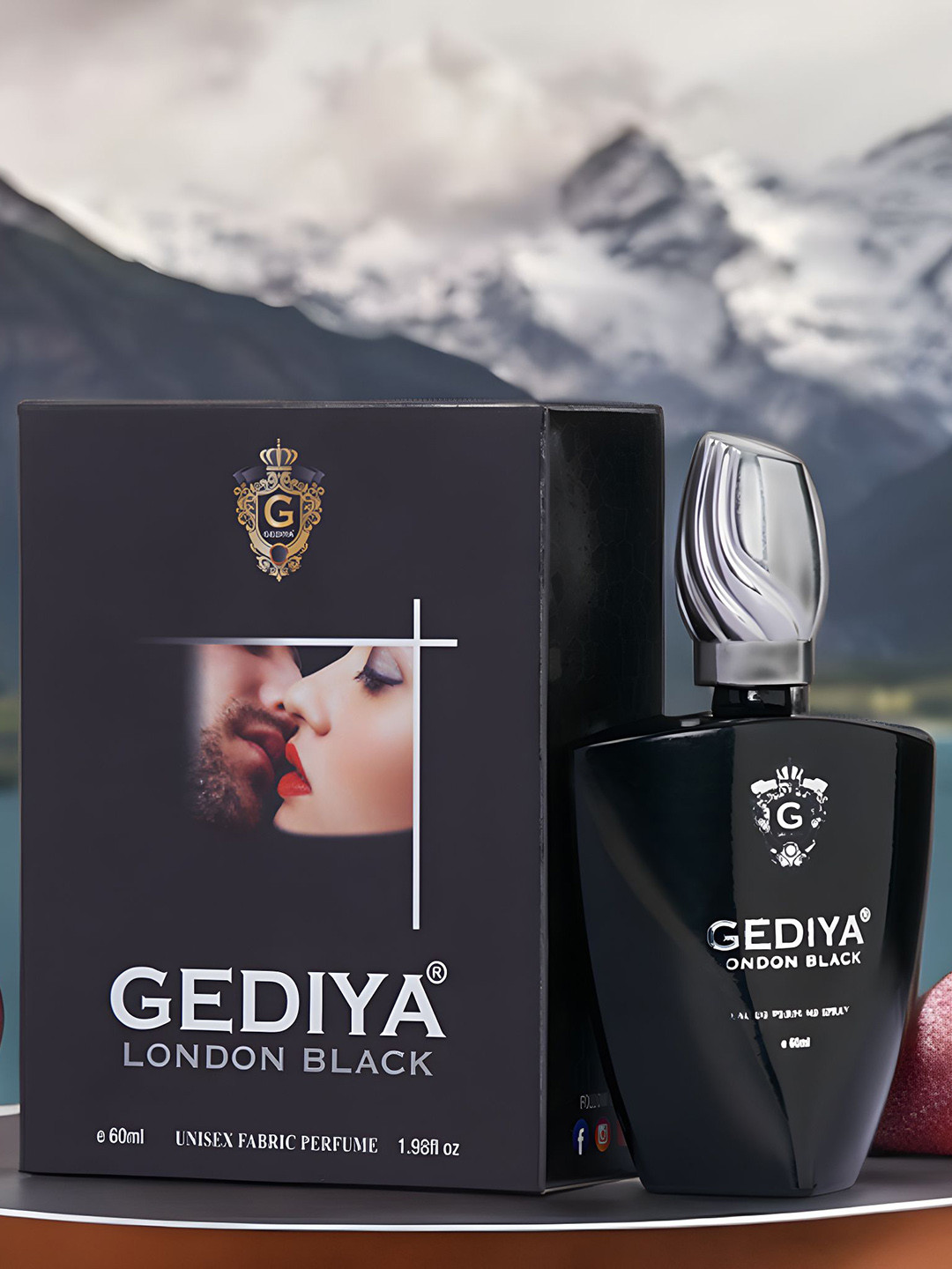 Buy GEDIYA London Black Long Lasting Eau De Parfum 60ml - Perfume for ...
