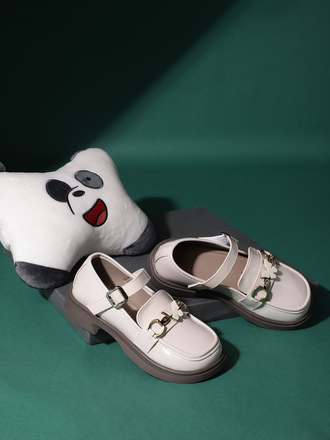 Buy Truffle Collection Girls Solid Loafers - Casual Shoes for Girls ...
