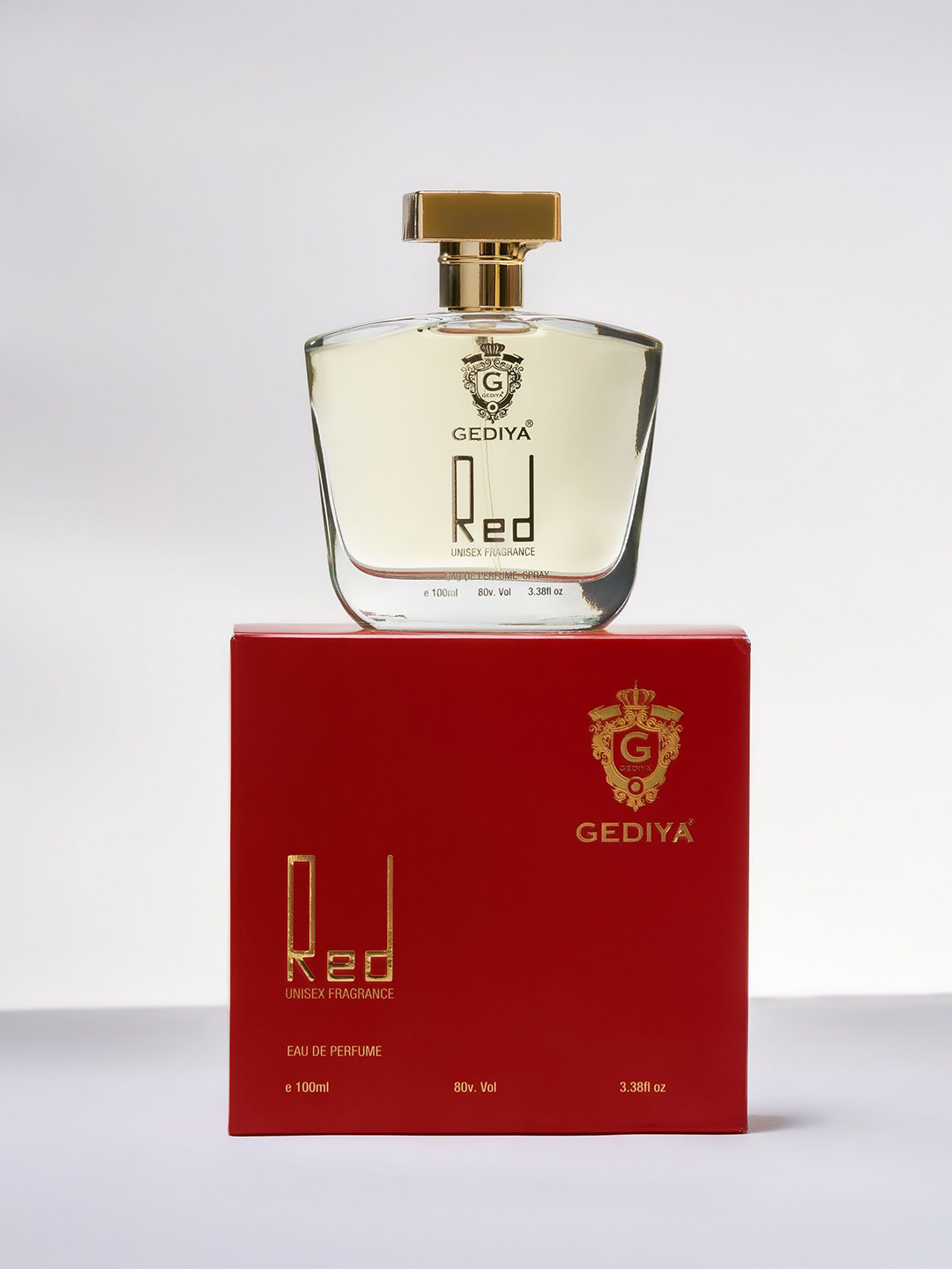 Buy GEDIYA Red Long Lasting Eau De Parfum 100ml - Perfume for Unisex ...