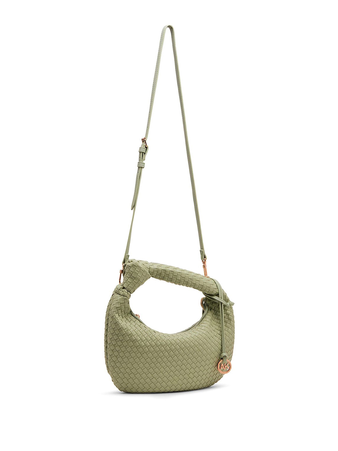 Buy ANNE KLEIN Women Textured Structured Leather Handheld Bag ...