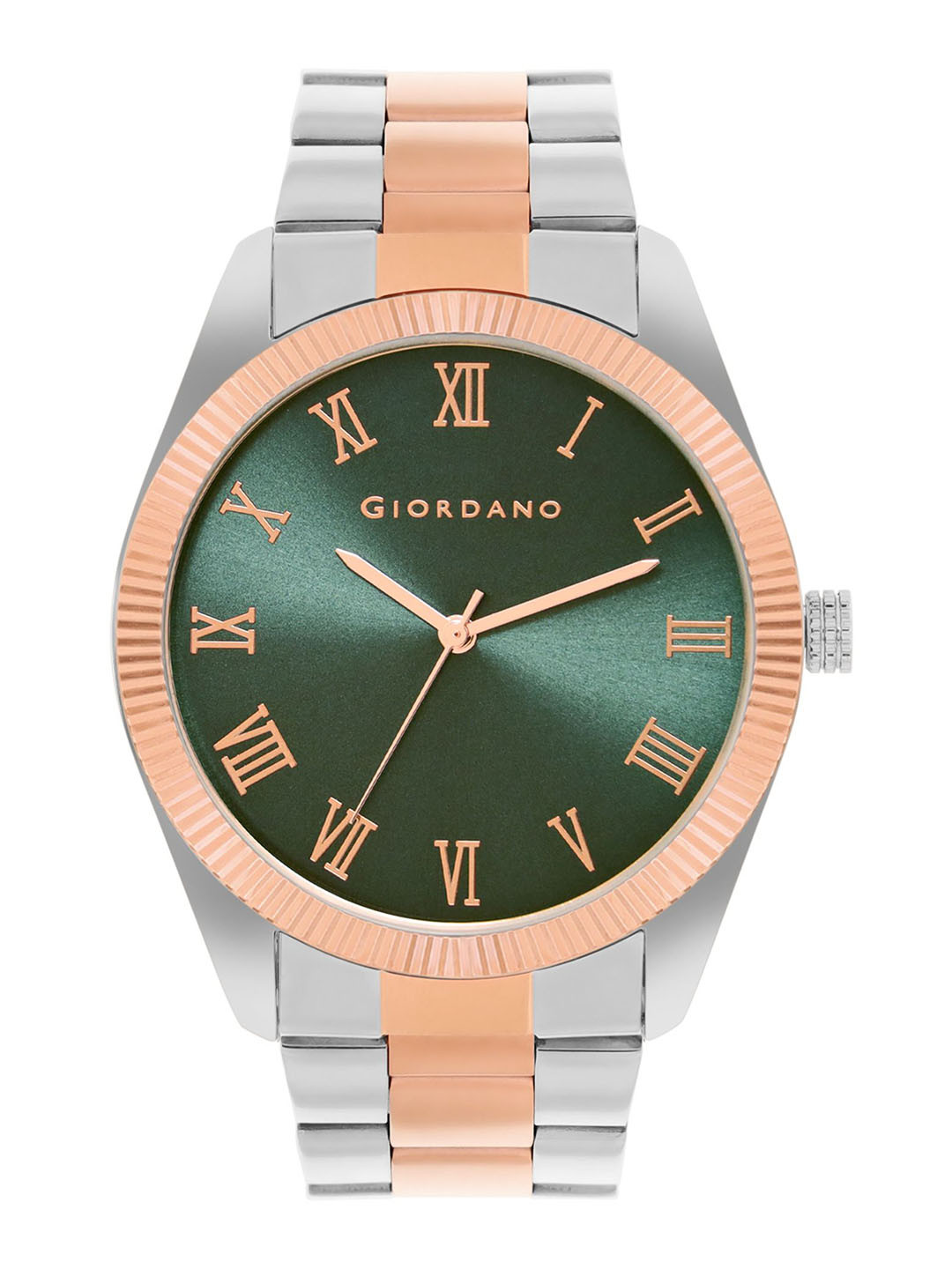 Buy GIORDANO Men Dial & Stainless Steel Bracelet Style Strap Analogue ...