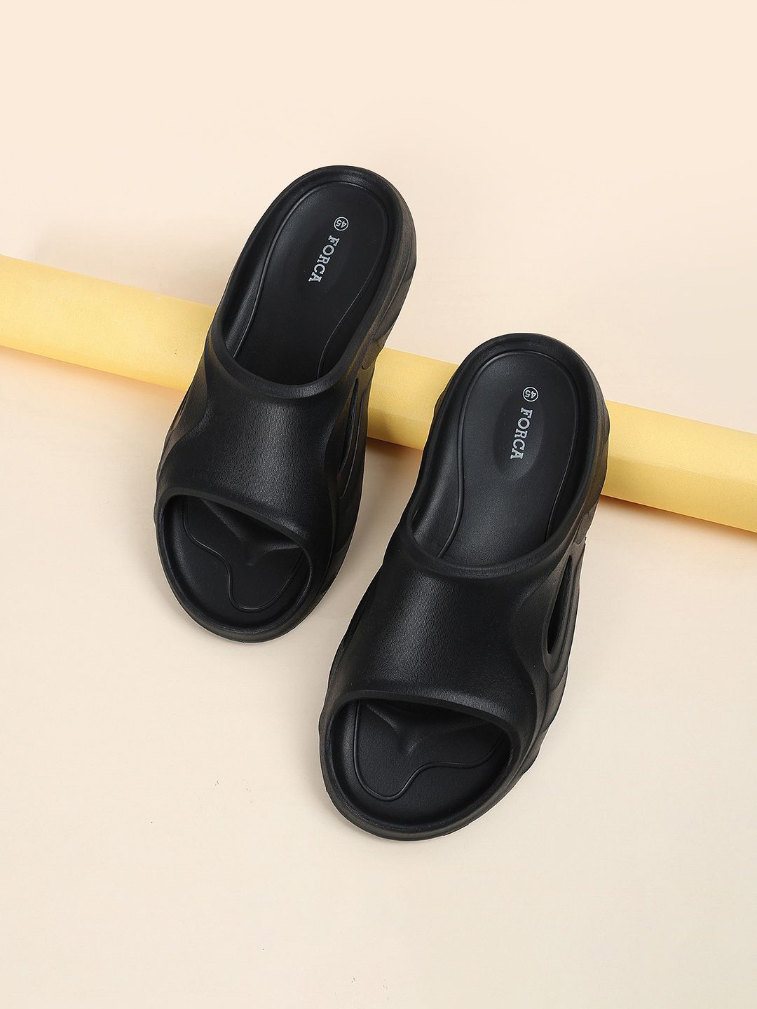 Buy Forca Men Rubber Sliders - Flip Flops for Men 31338810 | Myntra