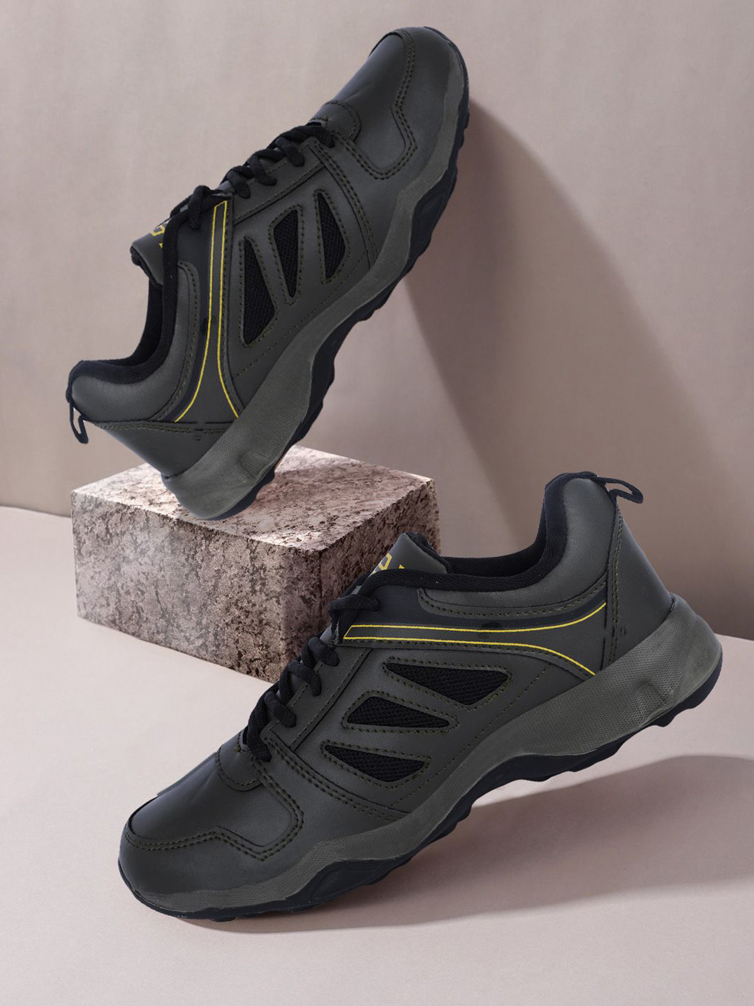 Buy Lancer Men Textile Running Shoes - Sports Shoes for Men 31341141 ...
