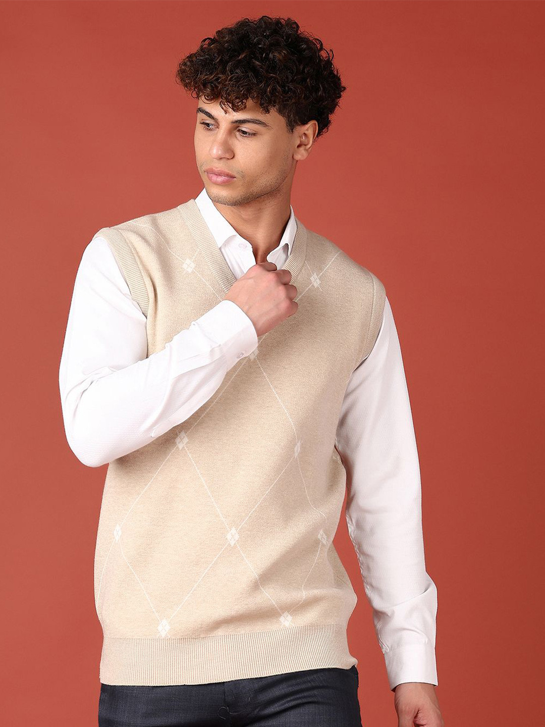 Buy V Mart Men V Neck Printed Cardigan - Sweaters for Men 31345037 | Myntra