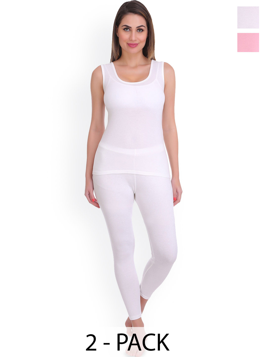 Buy SELFCARE Pack Of 2 Moisture Wicking Thermal Set - Thermal Set for ...