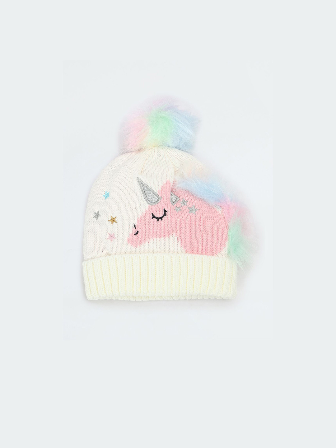 Buy Max Girls Embroidered Winter Beanie - Caps for Girls 31351134 | Myntra