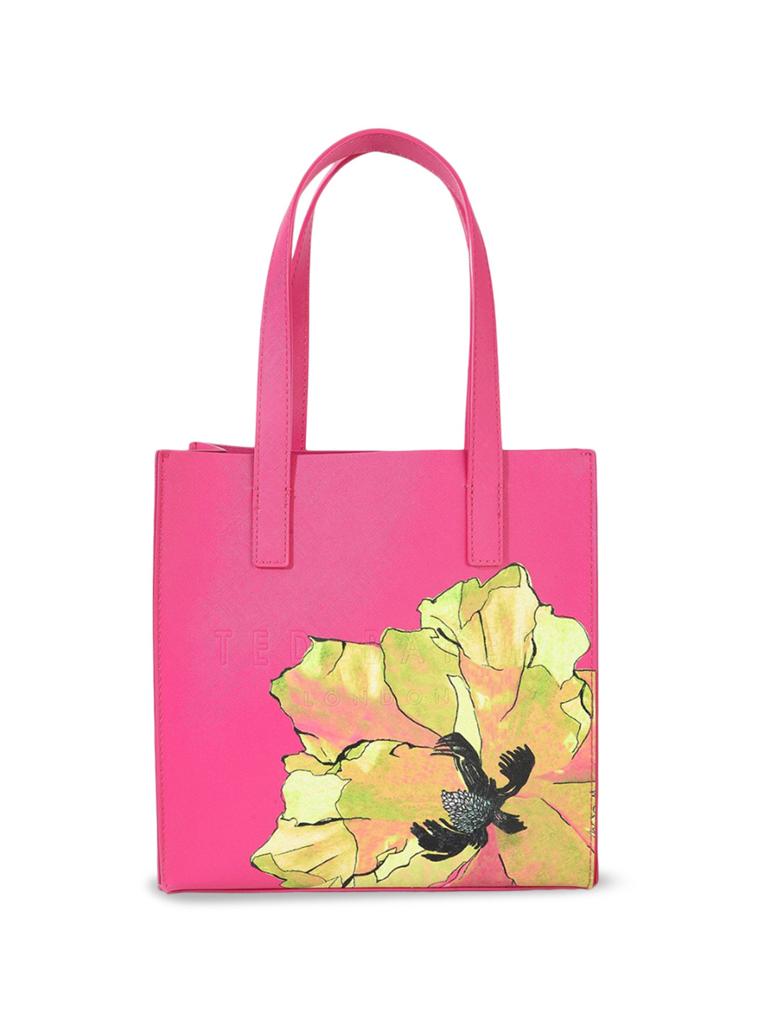 Buy Ted Baker Women Floral Printed Structured Tote Bag - Handbags for ...