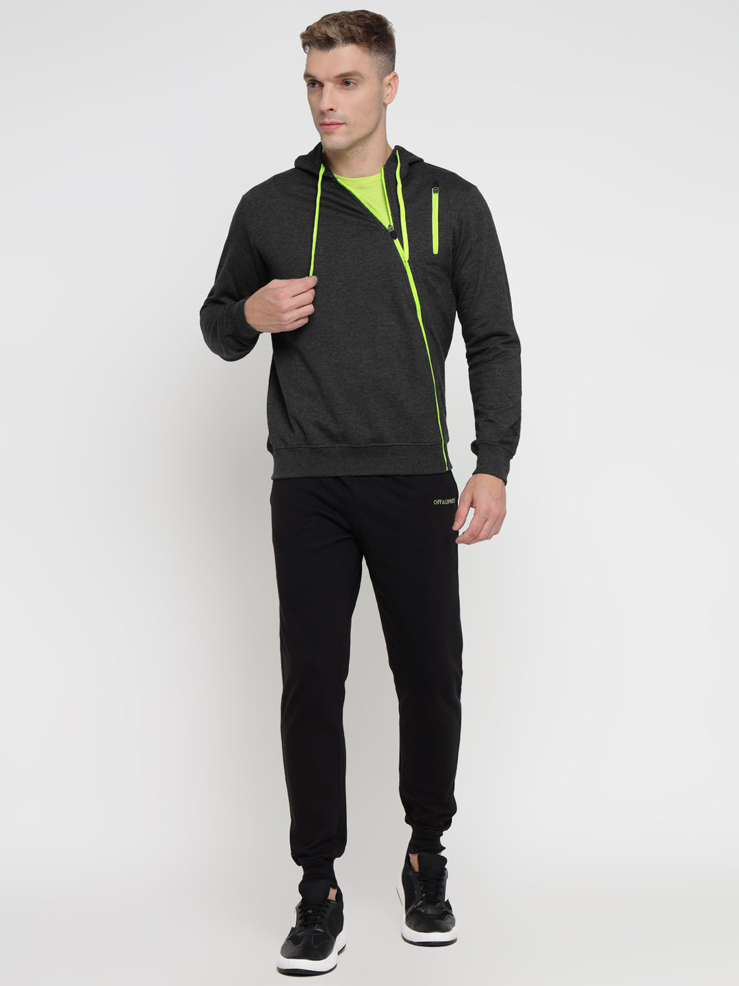 Buy OFF LIMITS Men Hooded Neck Long Sleeves Tracksuits - Tracksuits for ...