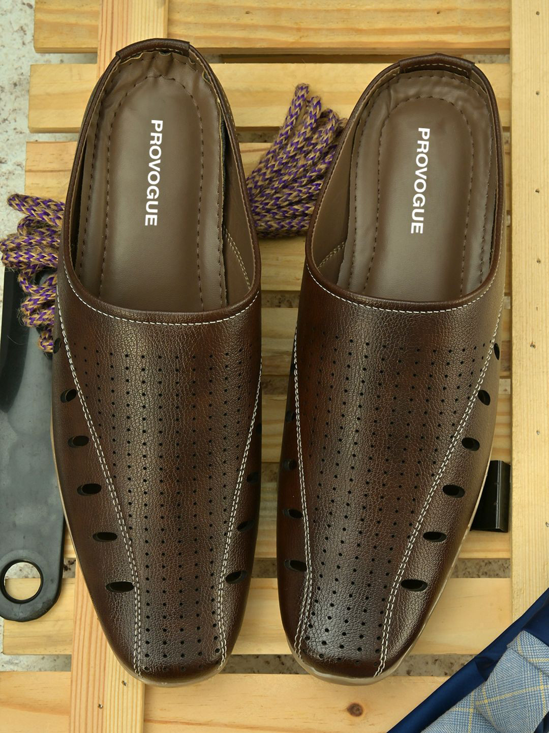 Buy Provogue Men Slip On Comfort Sandals - Sandals for Men 31197042 ...