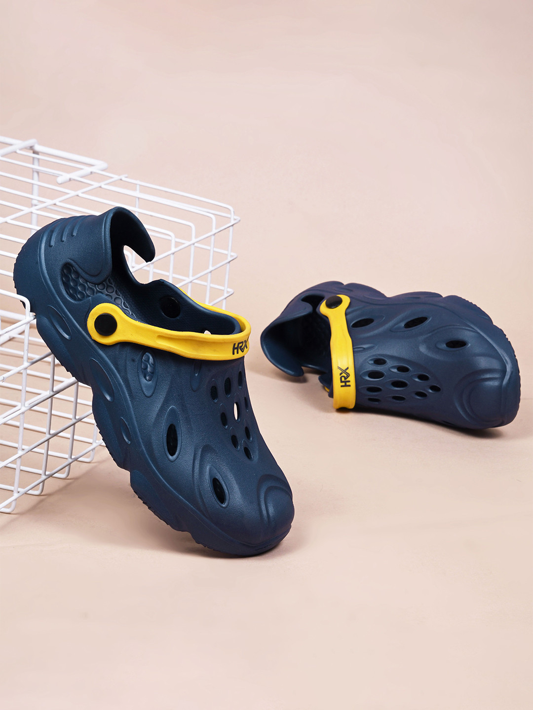 Buy HRX By Hrithik Roshan Men Rubber Clogs - Flip Flops for Men ...