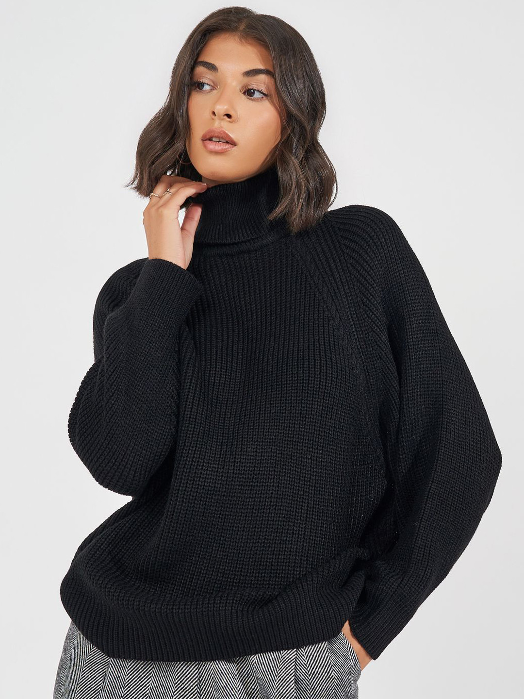 Buy Styli Women Ribbed Sweater - Sweaters for Women 31367926 | Myntra