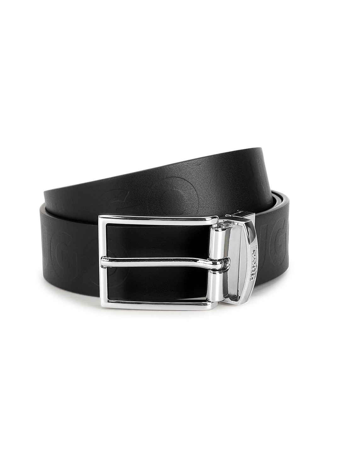 Buy HUGO Men Leather Tang Belt & Buckles Gift Box - Belts for Men ...