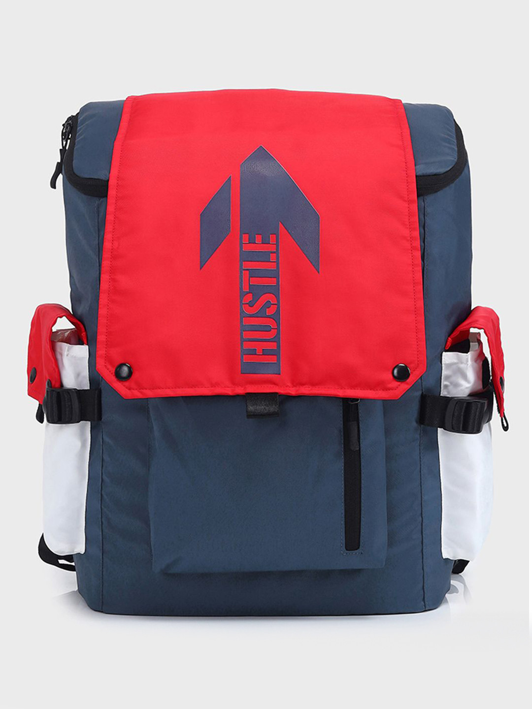 Buy Bewakoof Unisex Hustle Printed Backpack - Backpacks for Unisex ...