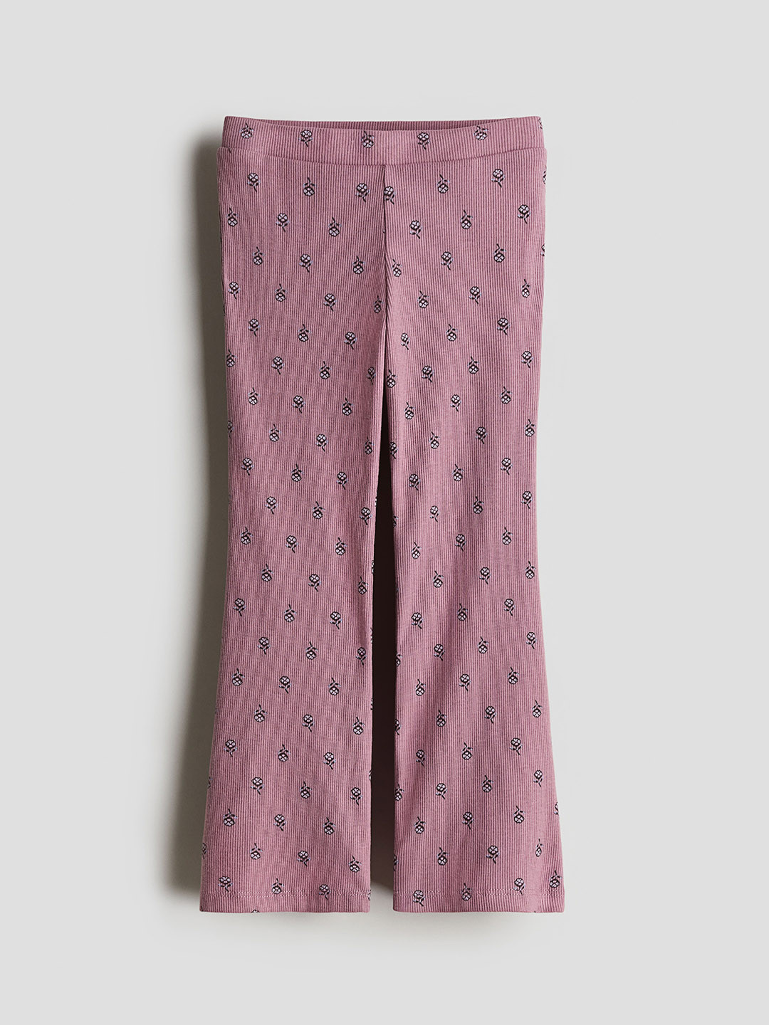 Buy H&M Girls Printed Flared Leggings - Leggings for Girls 31389922 ...