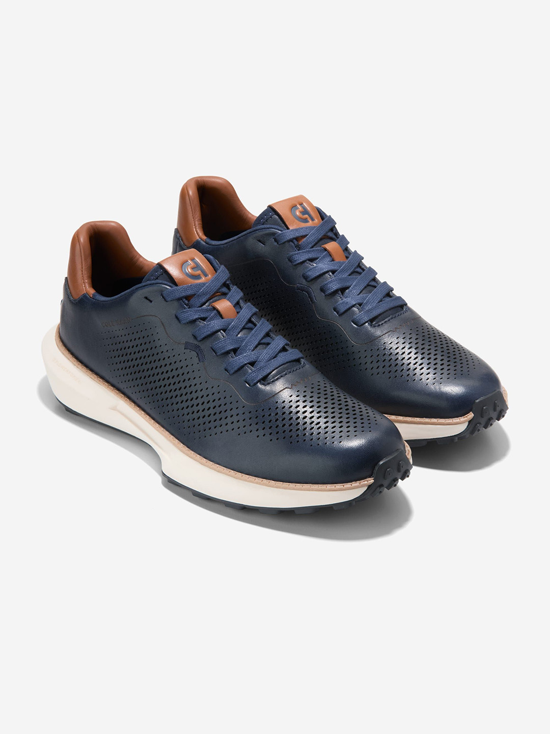 Buy Cole Haan Men Leather Comfort Insole Lace Ups Oxfords - Casual ...