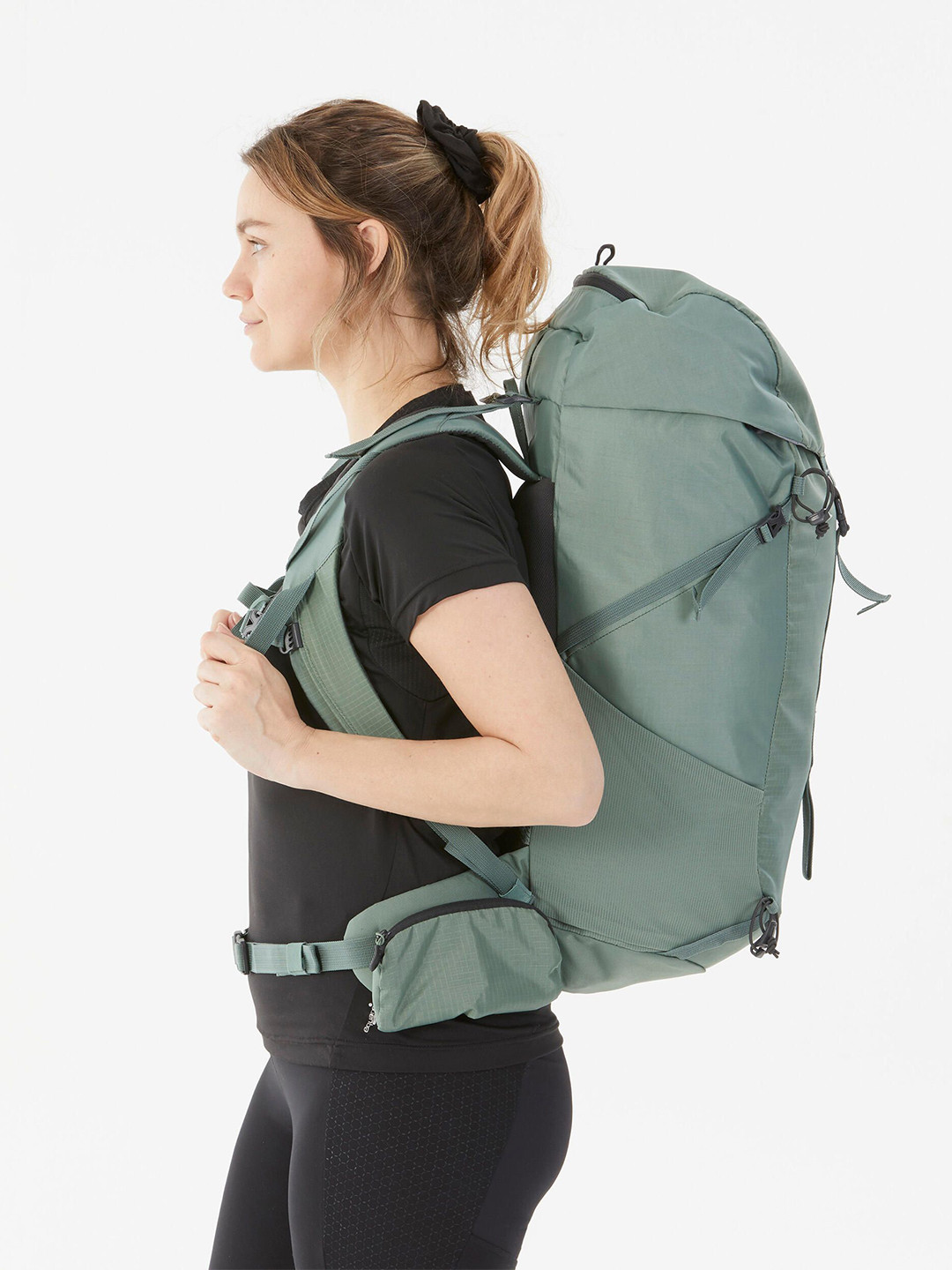Buy Quechua By Decathlon Green 35L Mountain Hiking Backpack - Backpacks ...