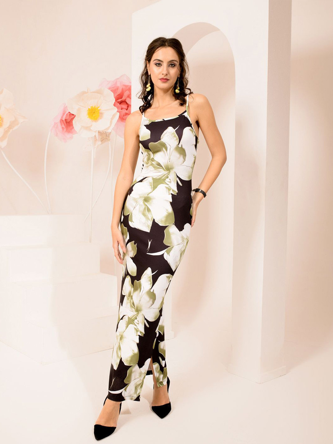 Buy BAESD Women Floral Print Maxi Dress - Dresses for Women 31400692 ...