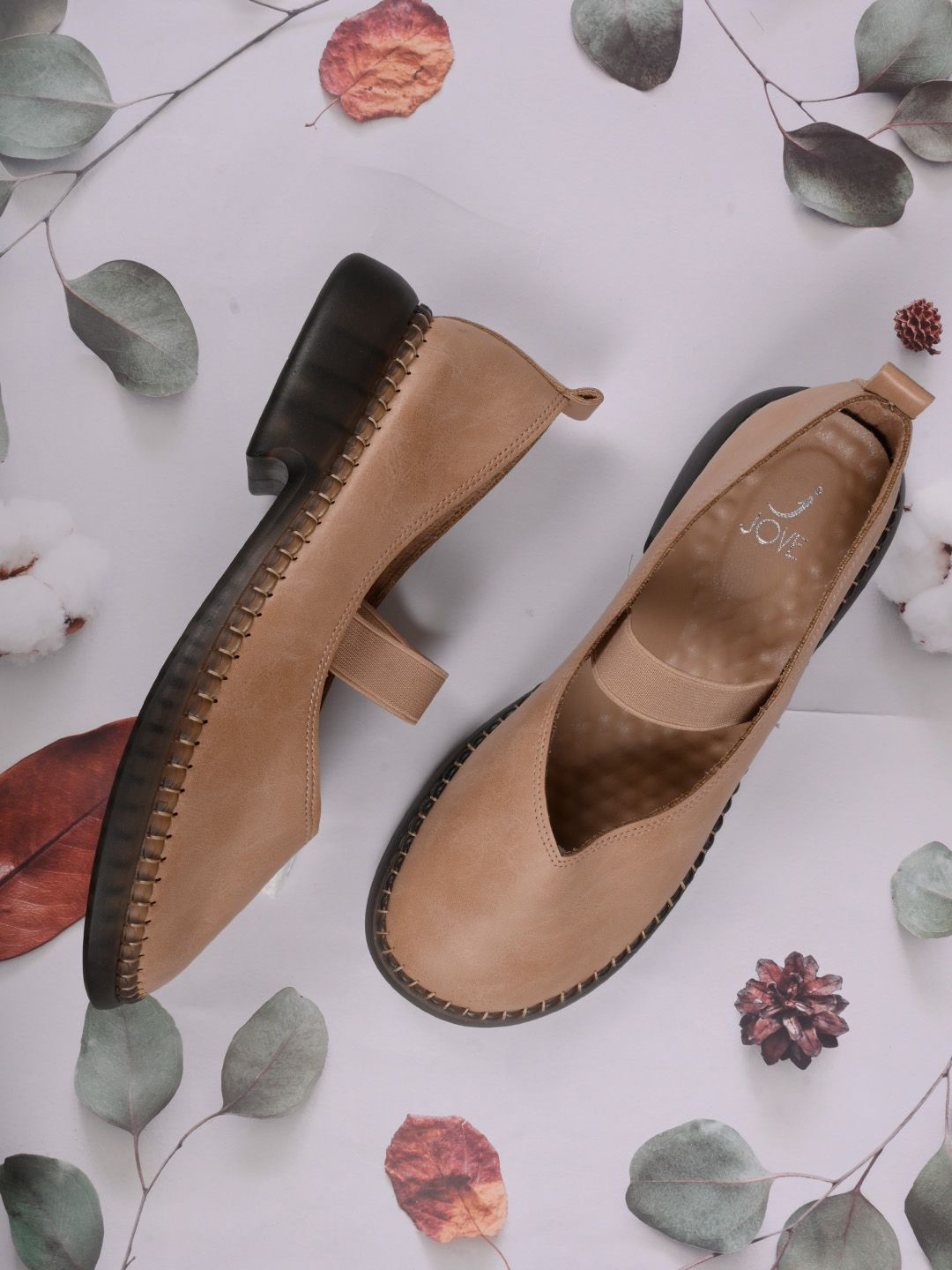 Buy Jove Women Round Toe Slip On Loafers - Casual Shoes for Women ...