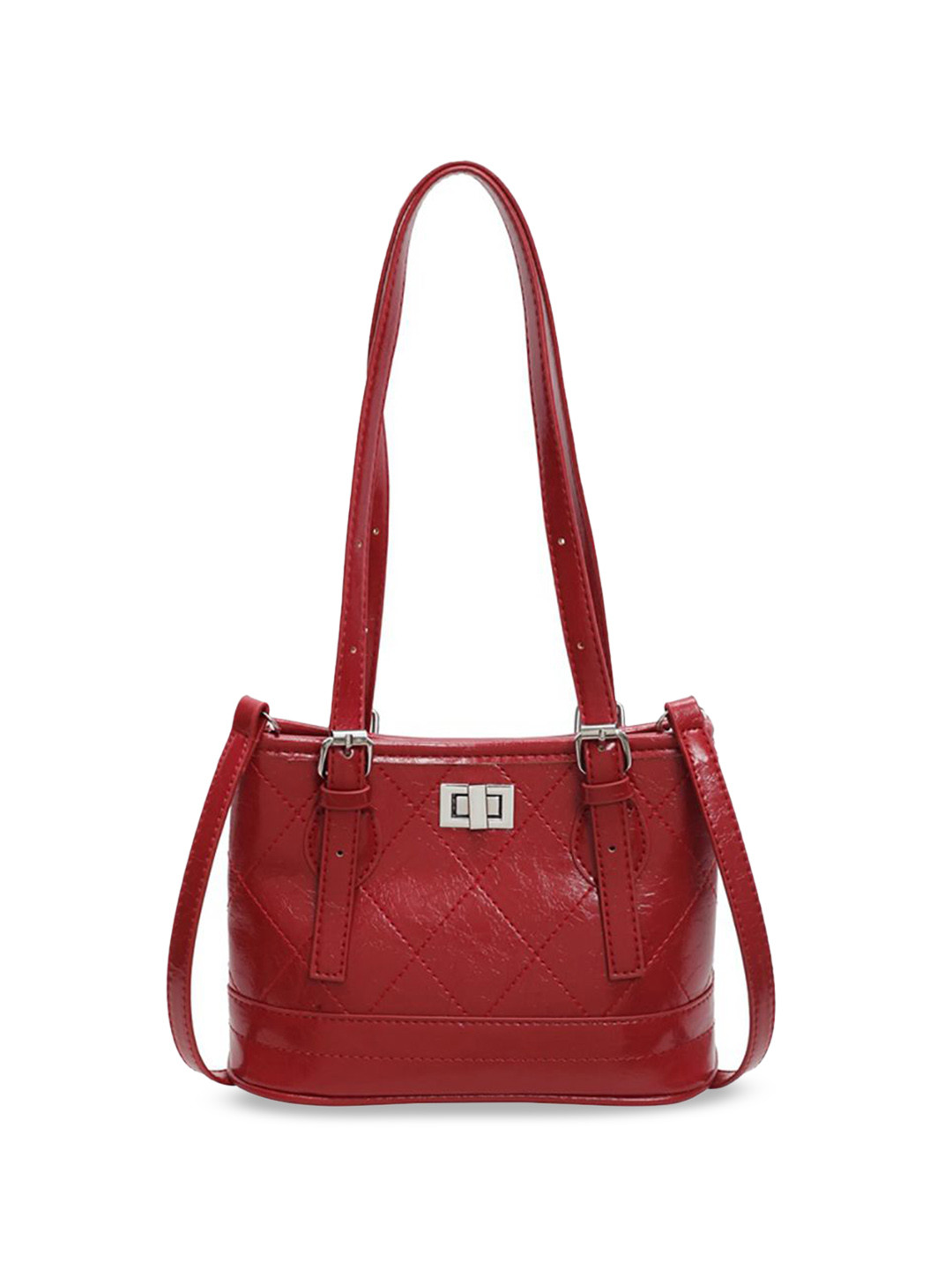 Buy StyleCast X Revolte Women Textured Structured Satchel Bag ...