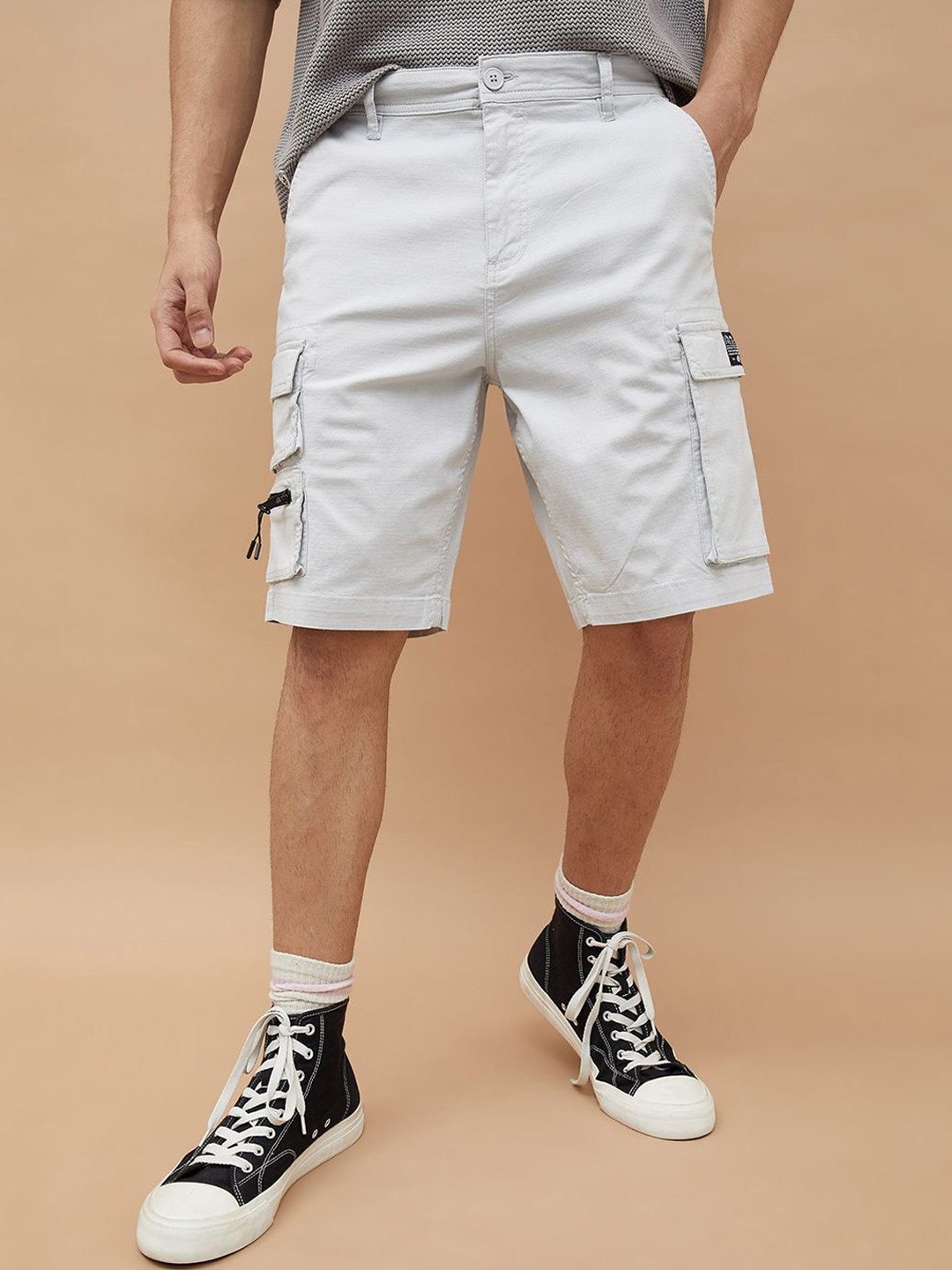 Buy Bossini Men Mid Rise Cargo Shorts - Shorts for Men 31418817 | Myntra