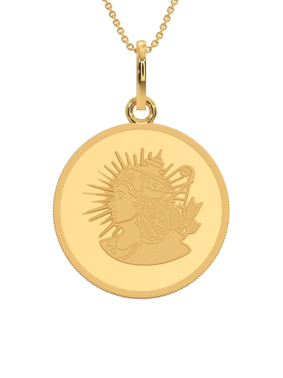 Buy Kalyan Jewellers 24KT 999 Purity Shree Ram Gold Coin 5g - Gold Coin ...