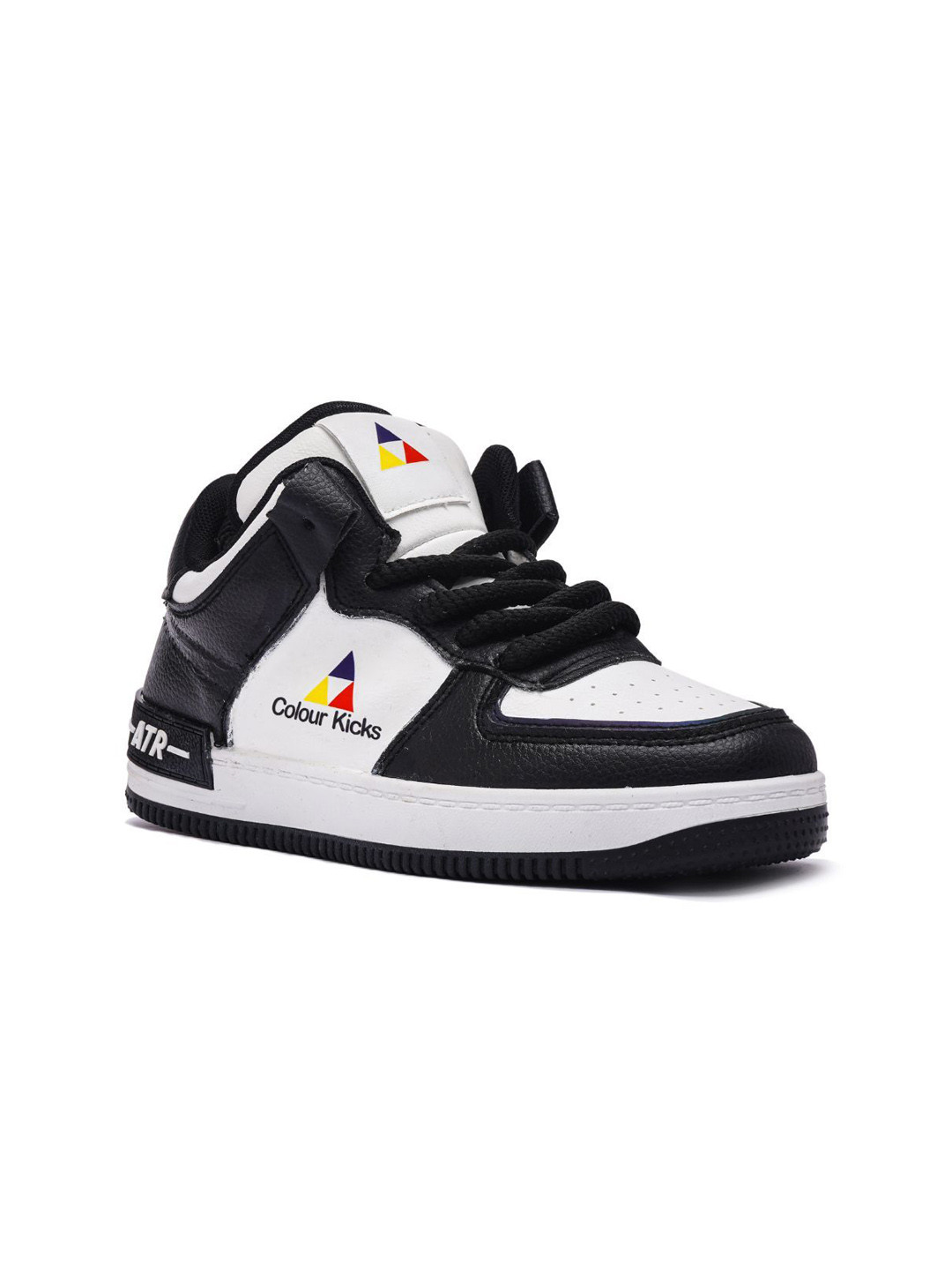 Buy Colour Kicks Unisex Babe 7702 Black & White Sneakers - Casual Shoes ...