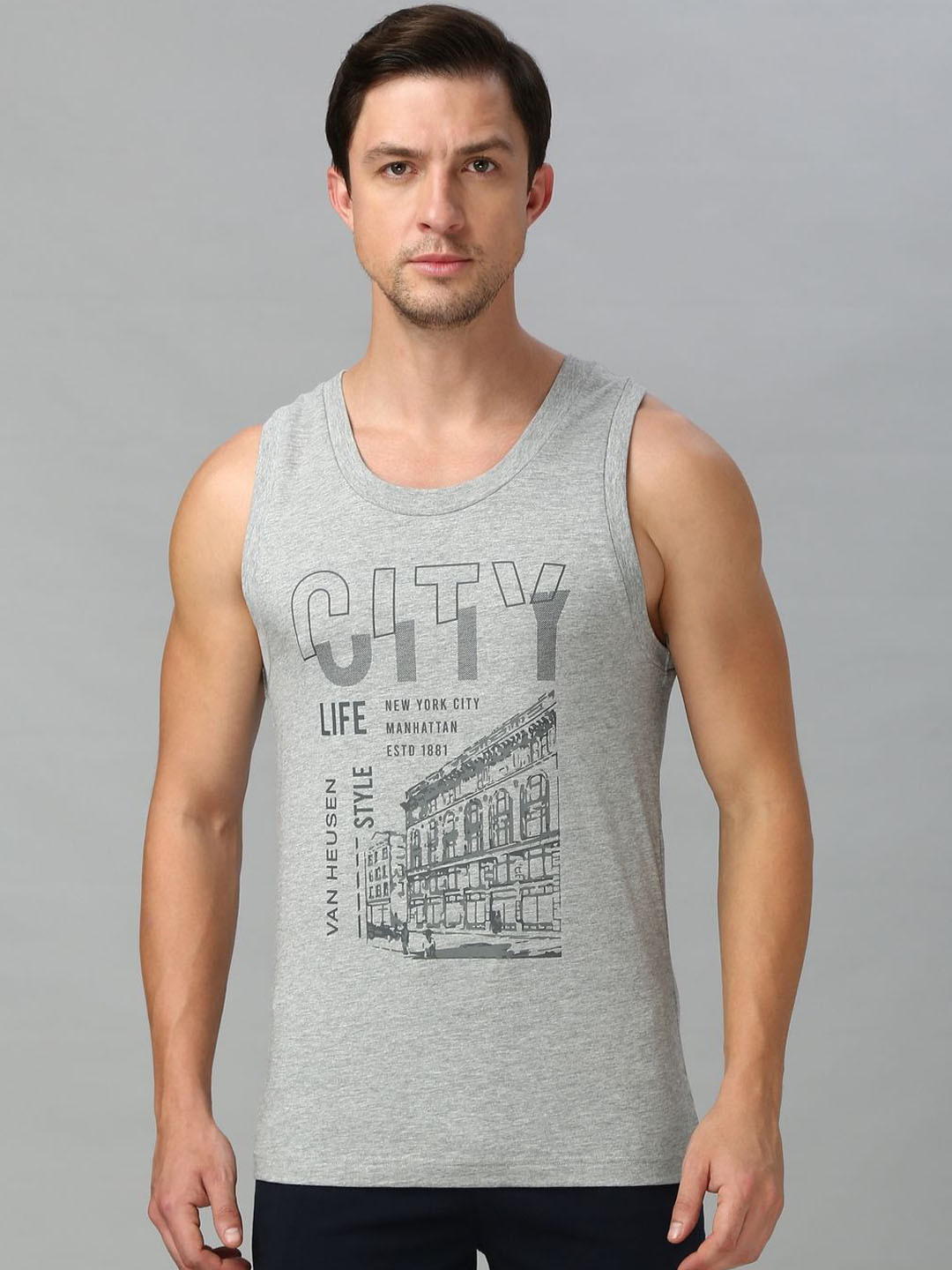 Buy Van Heusen Innerwear Sport Men Graphic Print Super Soft All Day ...