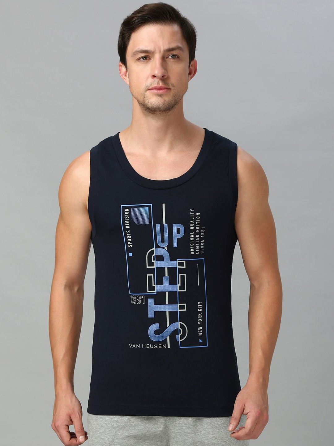 Buy Van Heusen Innerwear Sport Men Graphic Print Super Soft All Day ...