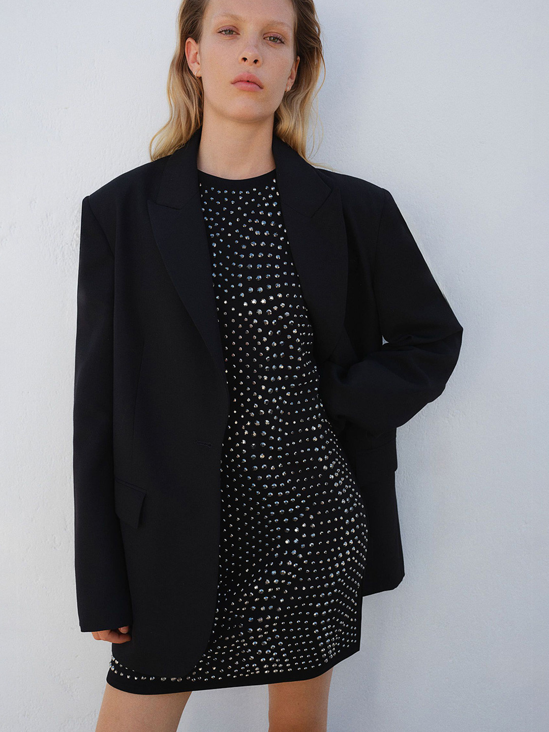 Buy H&M Women Round Neck Embellished Sleeveless Dress - Dresses for ...