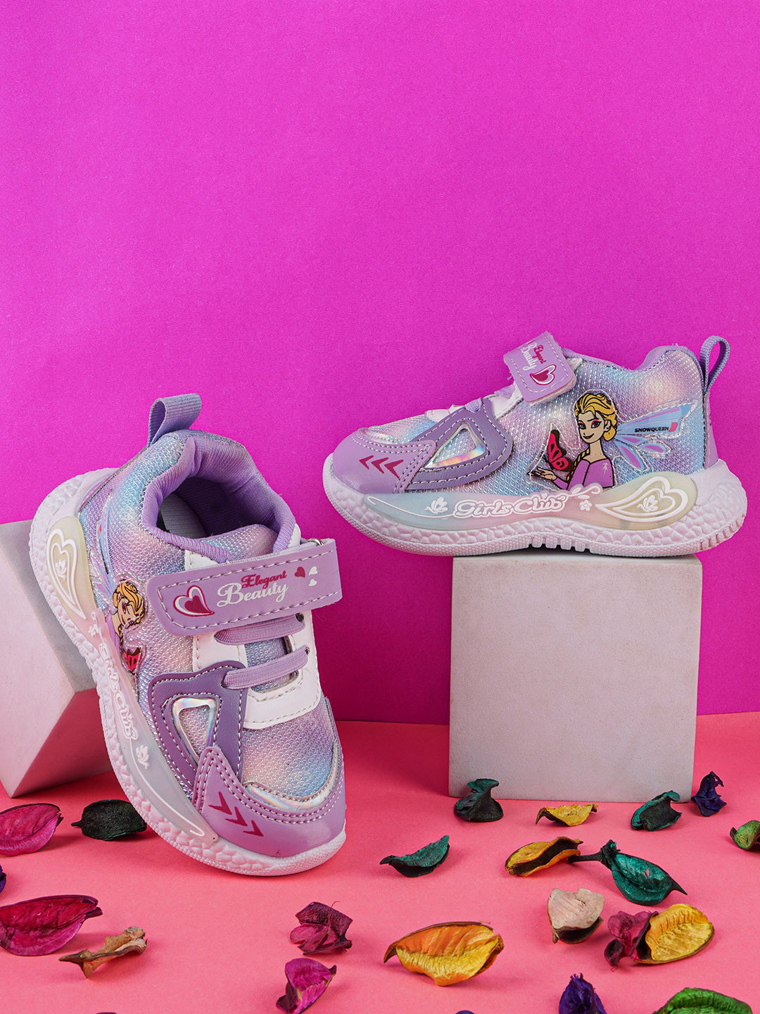 Buy BAESD Girls Barbie Woven Design Round Toe Sneakers - Casual Shoes ...