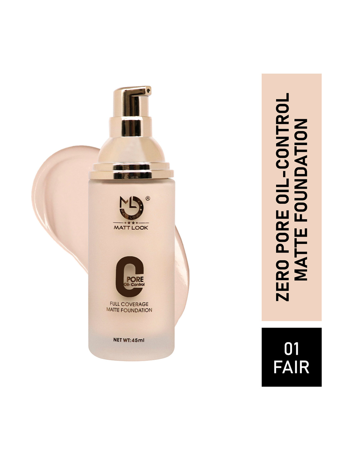 Buy MATTLOOK Fair Zero Pore Oil Control Full Coverage Matte Foundation ...