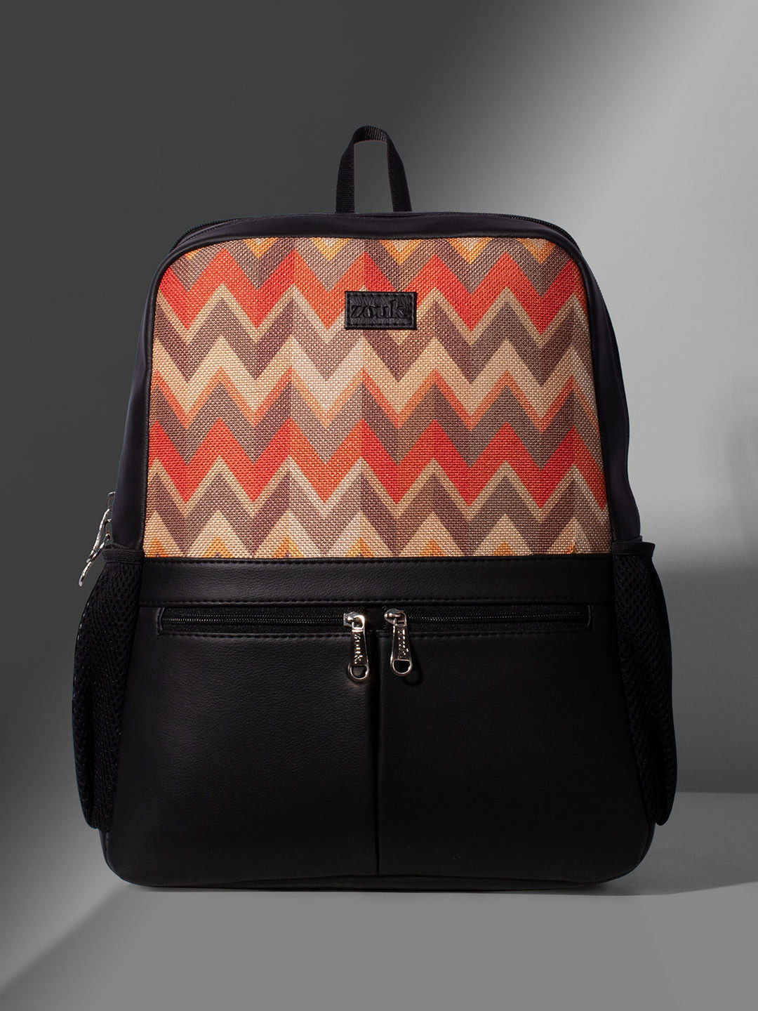 Buy ZOUK Unisex Textured Synthetic Backpacks - Backpacks for Unisex ...