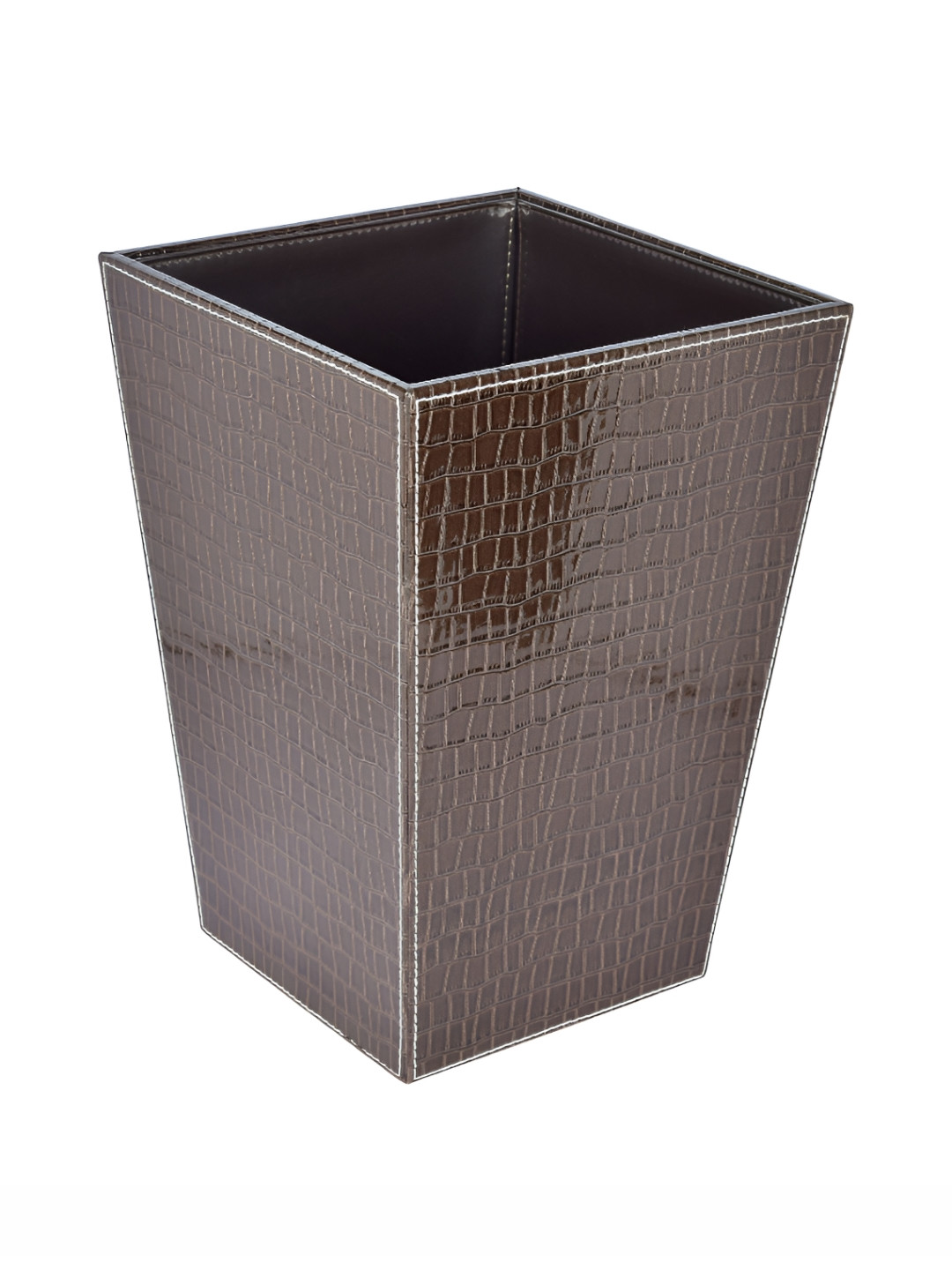 Buy Premsons Brown Textured Cone Shaped Open Dustbin 5 L - Bins for ...