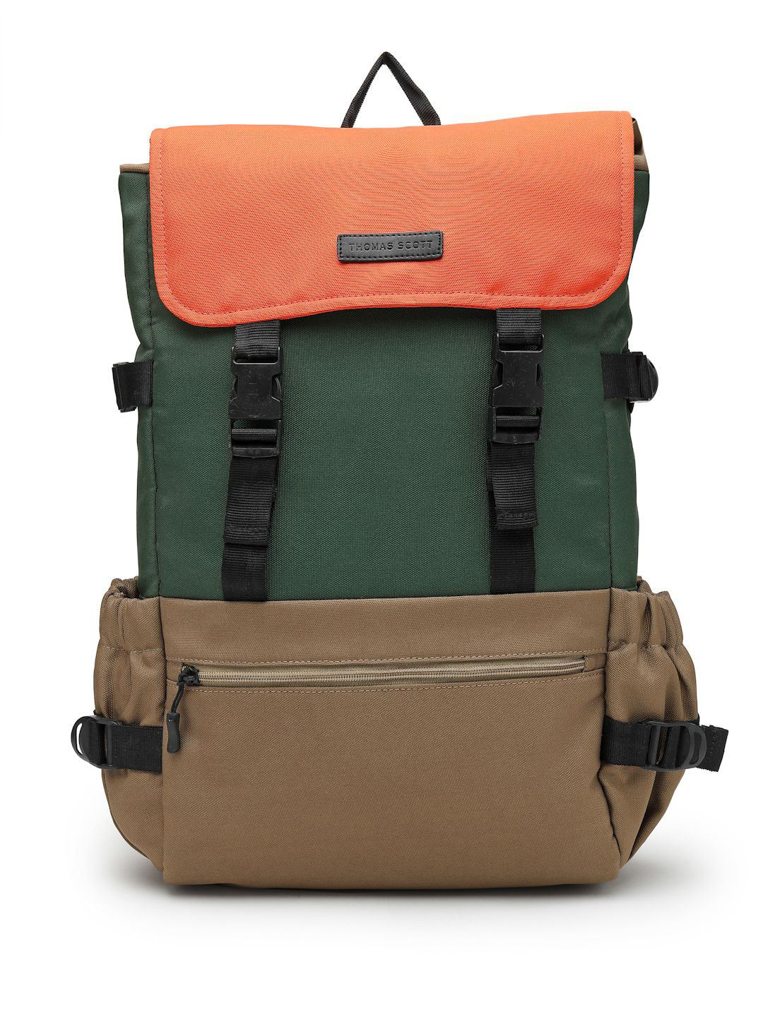 Buy Thomas Scott Men Colourblocked Backpack - Backpacks for Men ...