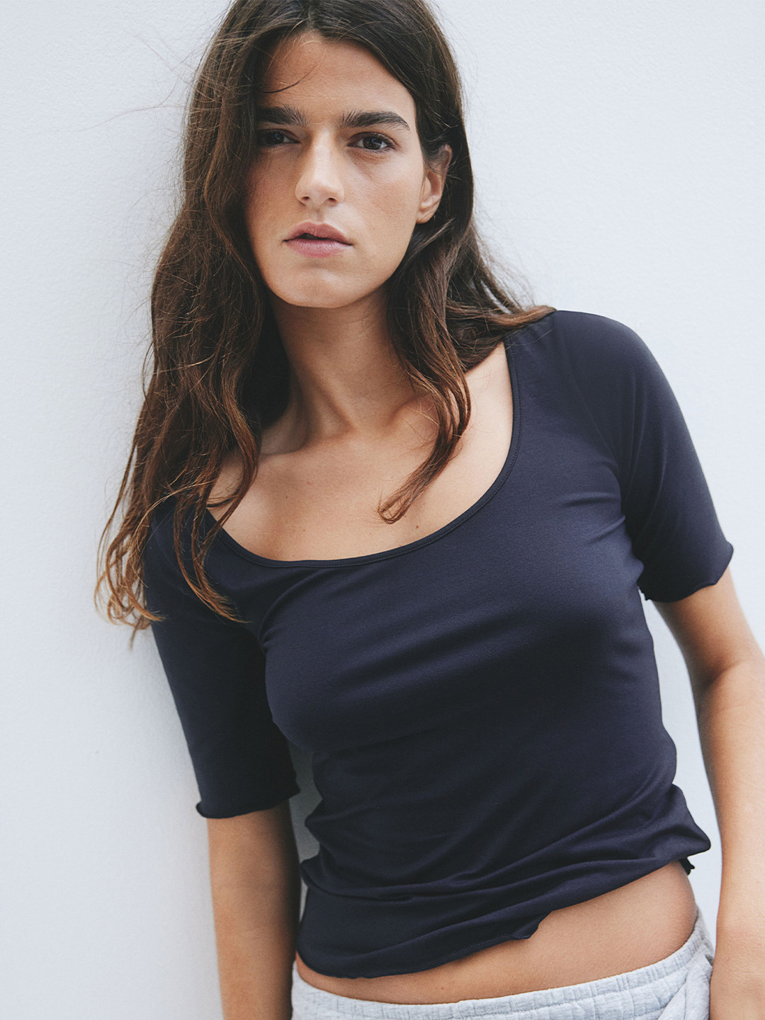 Buy H&M Deep Neck Top - Tops for Women 31216885 | Myntra