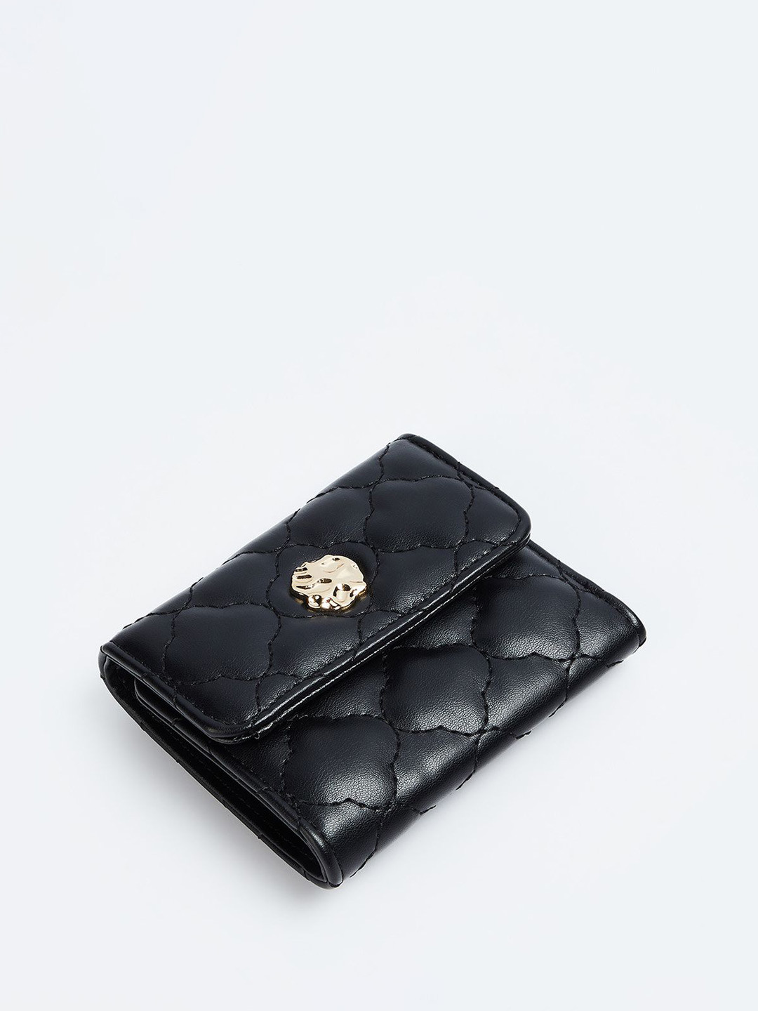 Buy Ginger By Lifestyle Women Textured Two Fold Wallet - Wallets for ...