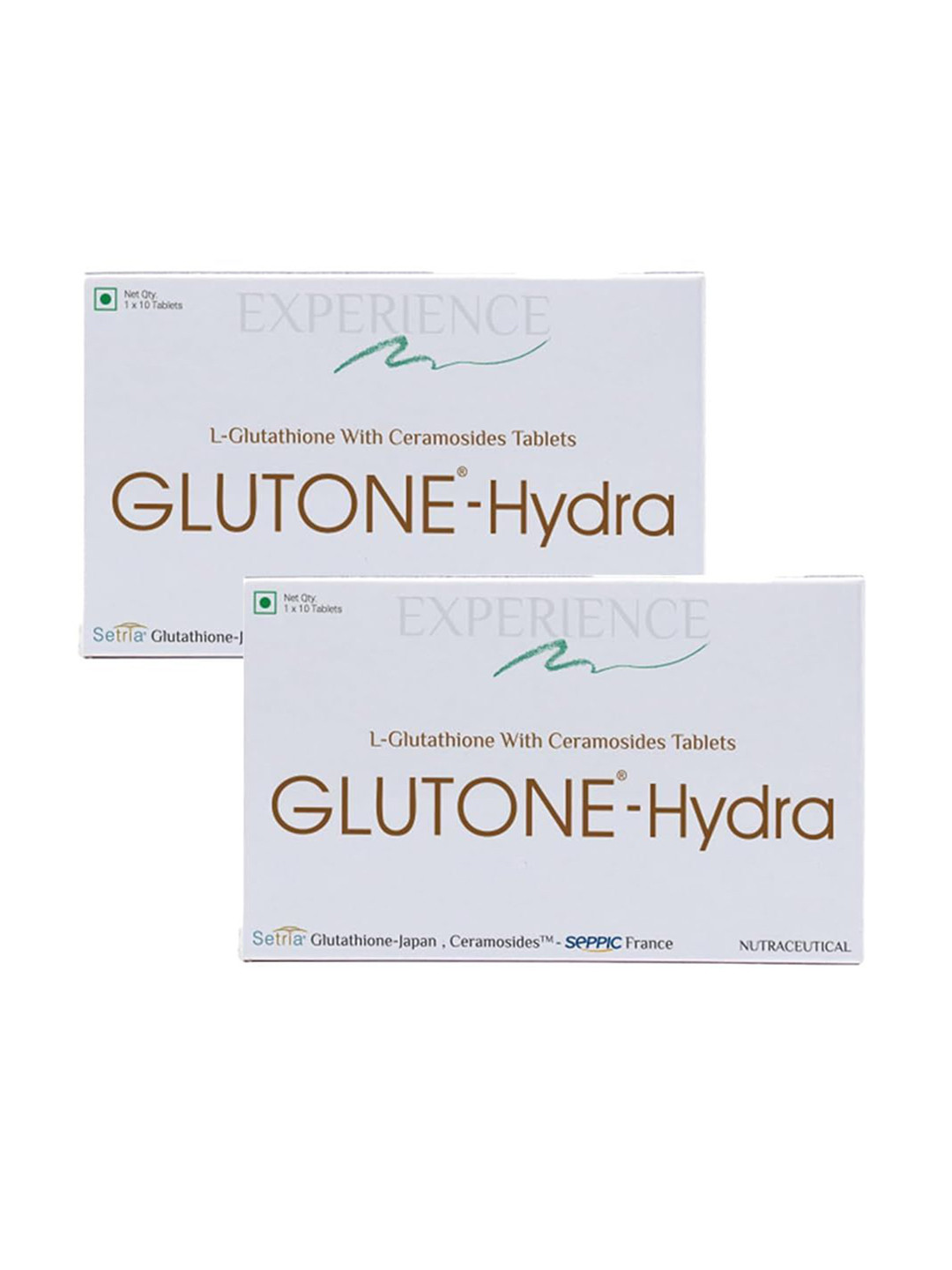 Buy GLUTONE Set Of 2 Hydra L Glutathione With Setria & Ceramosides ...