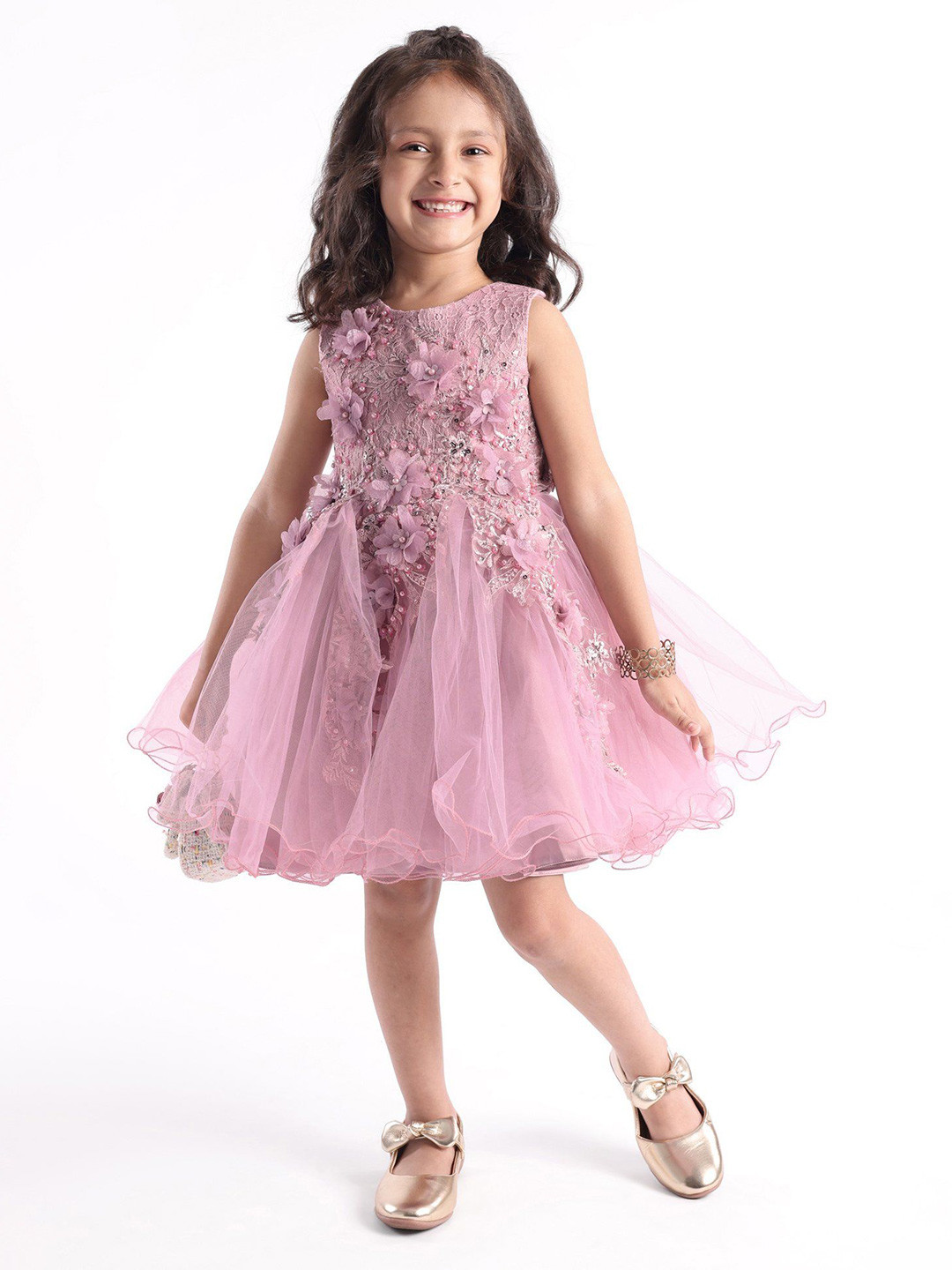 Buy Mark And Mia Girls Blouson Dress - Dresses for Girls 31236923 | Myntra
