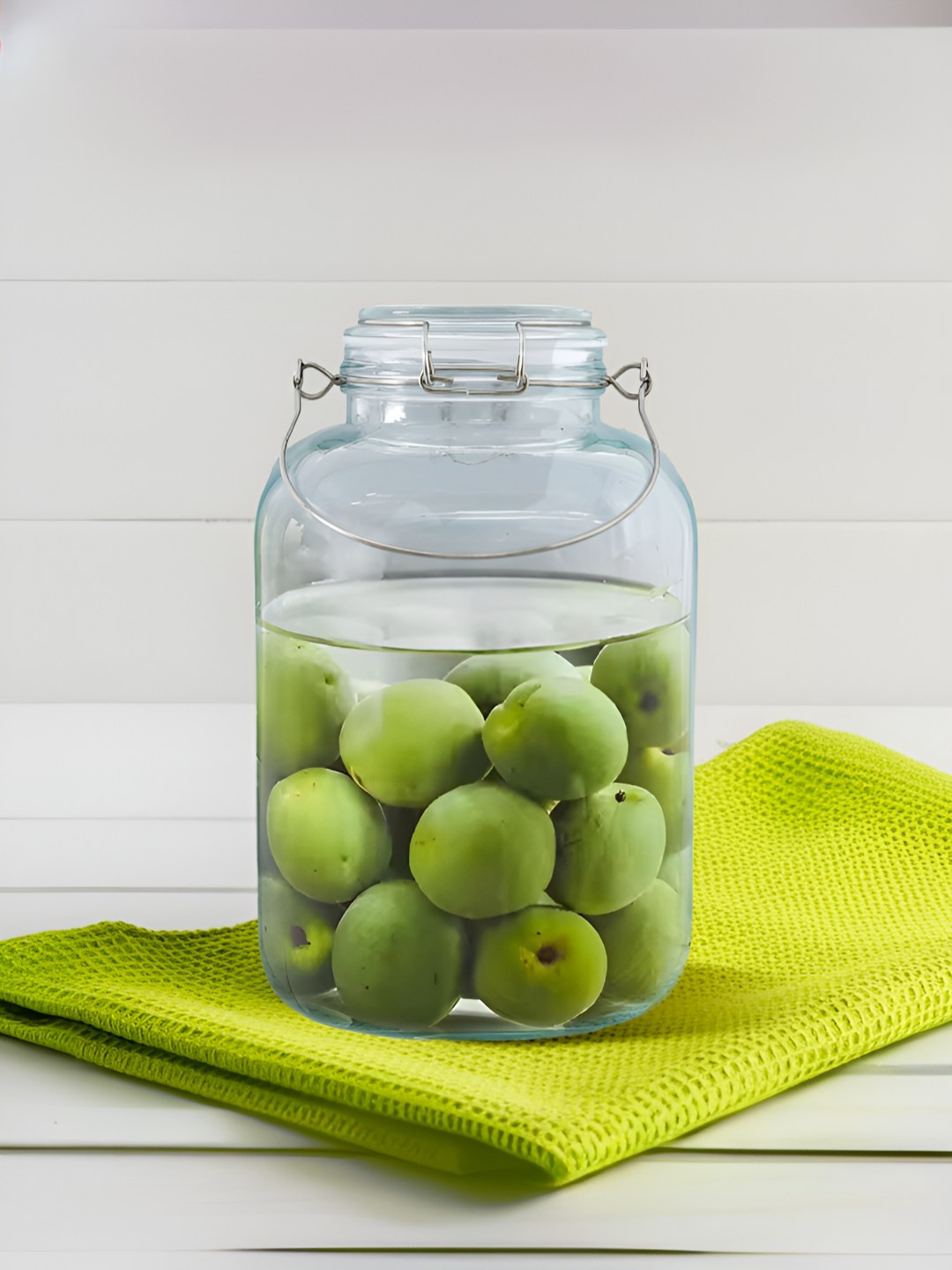 Buy UMAI Mason Transparent Glass Canister Container 1.5L - Container ...