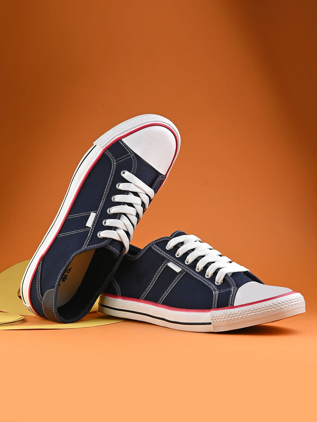 Buy The Roadster Lifestyle Co. Men Canvas Sneakers Shoes - Casual Shoes ...