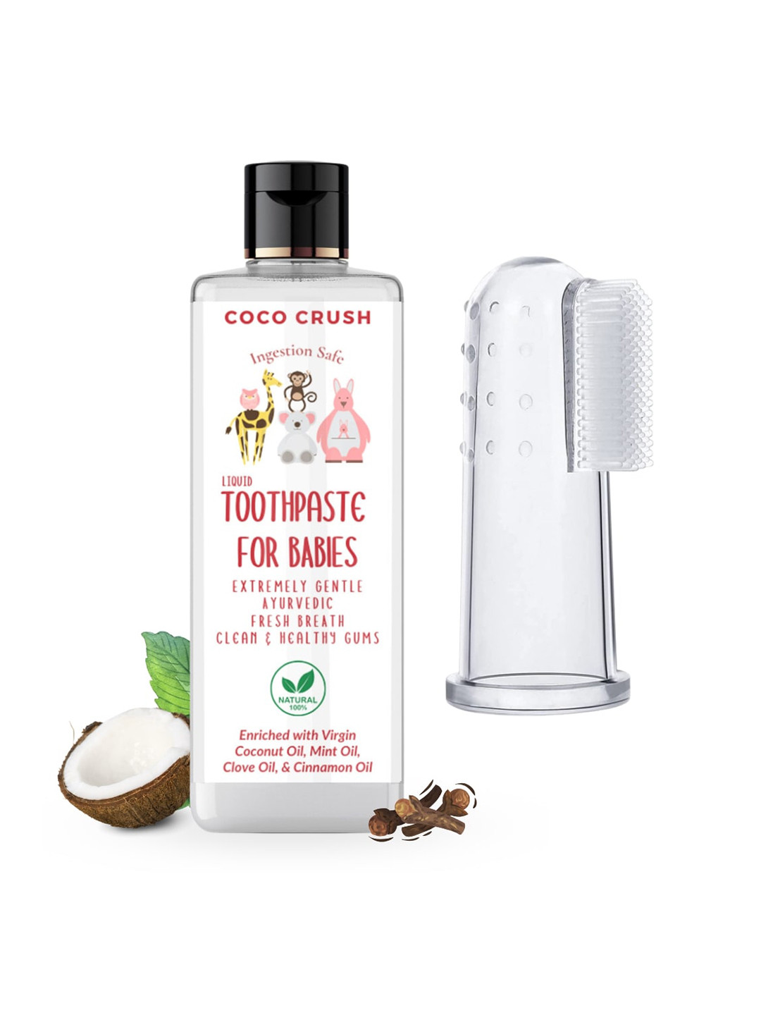 Buy Coco Crush Coco Crush Ayurvedic Liquid Toothpaste 200ml ...