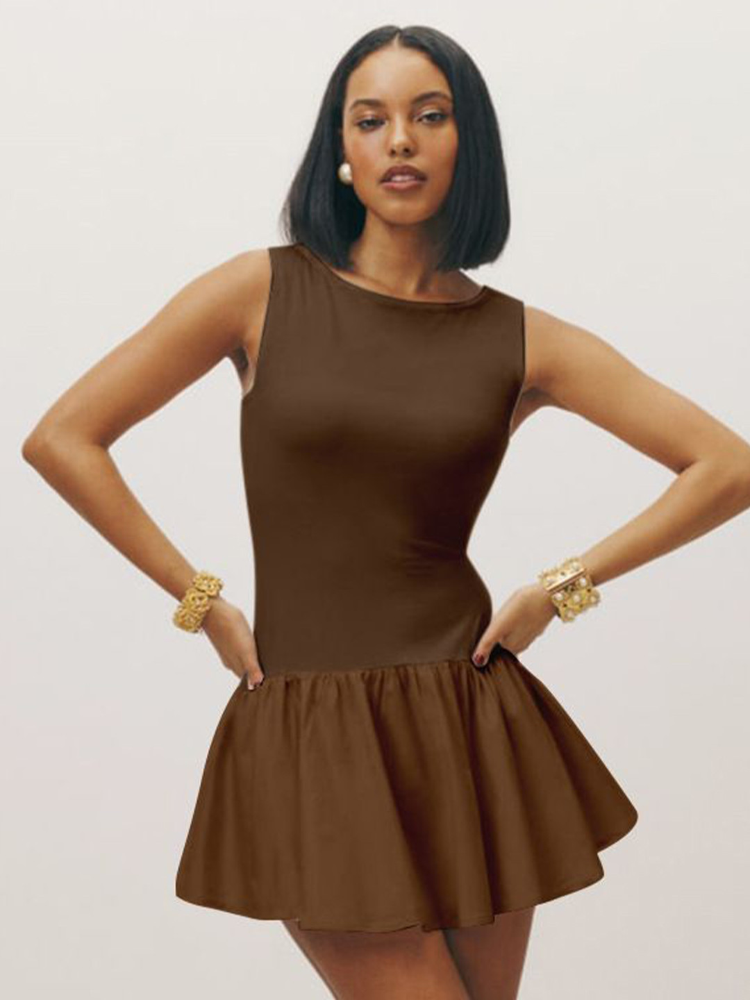 Buy MIAKEE Women A Line Mini Dress - Dresses for Women 30915843 | Myntra