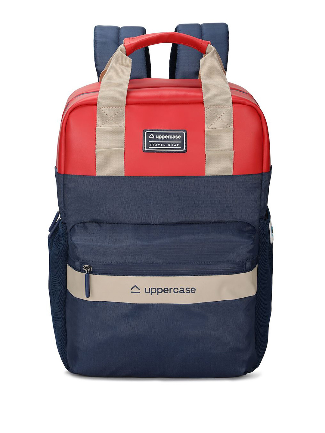 Buy Uppercase Unisex Colourblocked Backpacks - Backpacks for Unisex ...