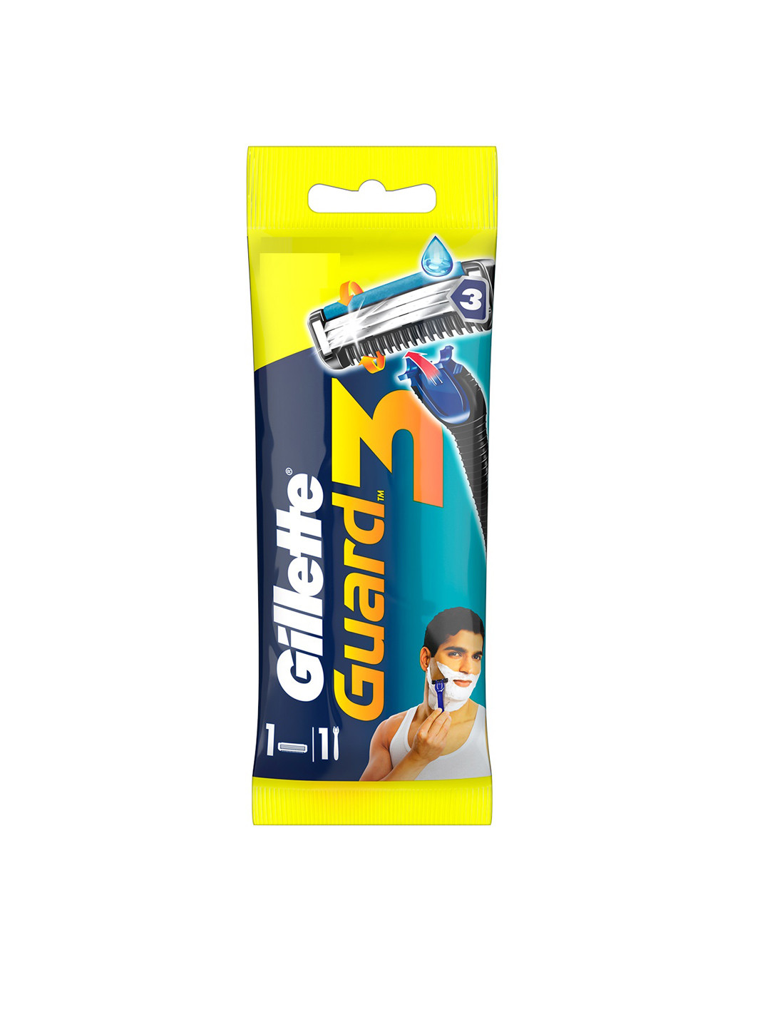 Buy Gillette Guard 3 Razor - Razors And Cartridges for Men 15210742 ...