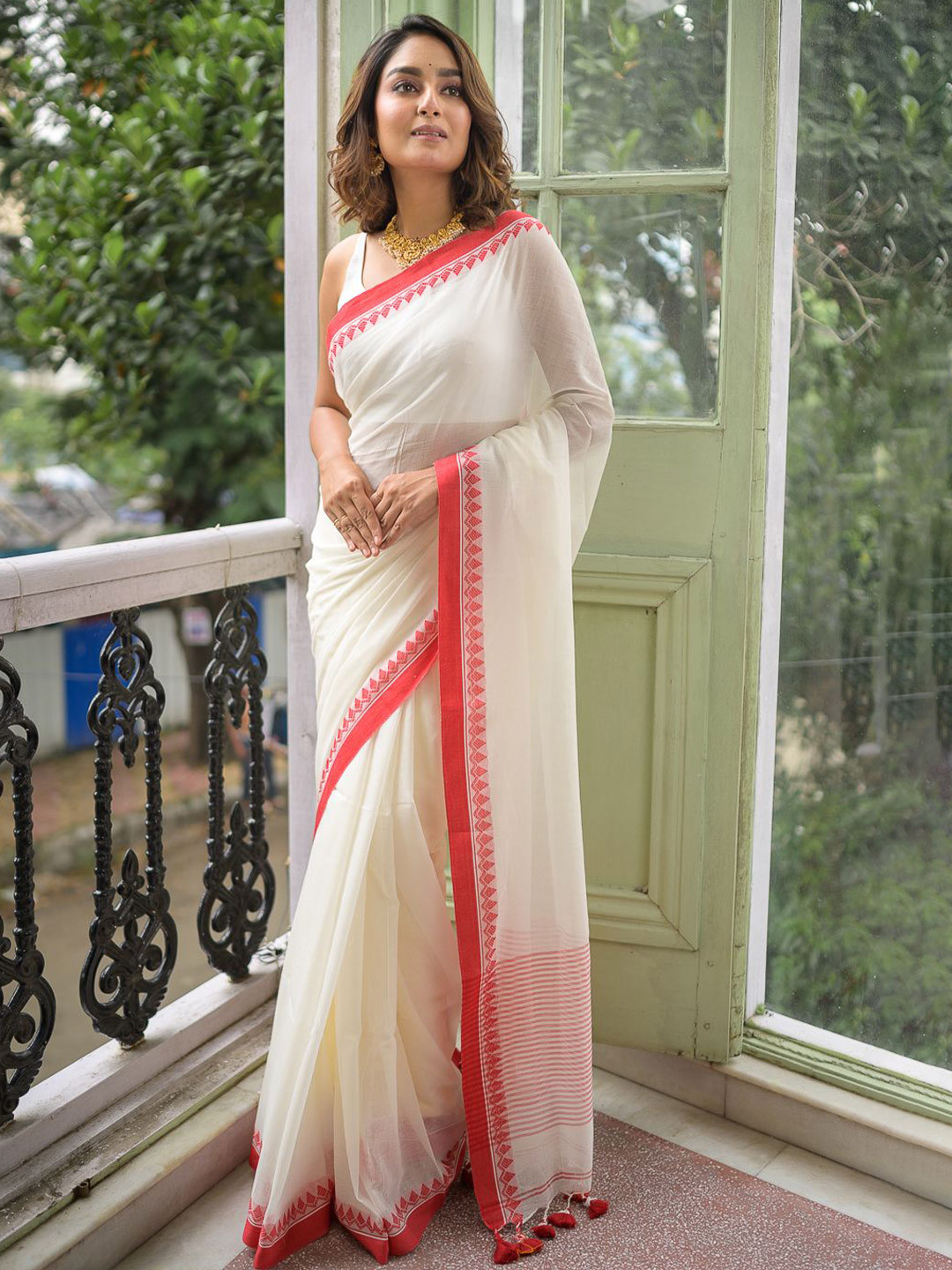 Buy RODDUR Solid Pure Cotton Daily Saree - Sarees for Women 30958715 ...