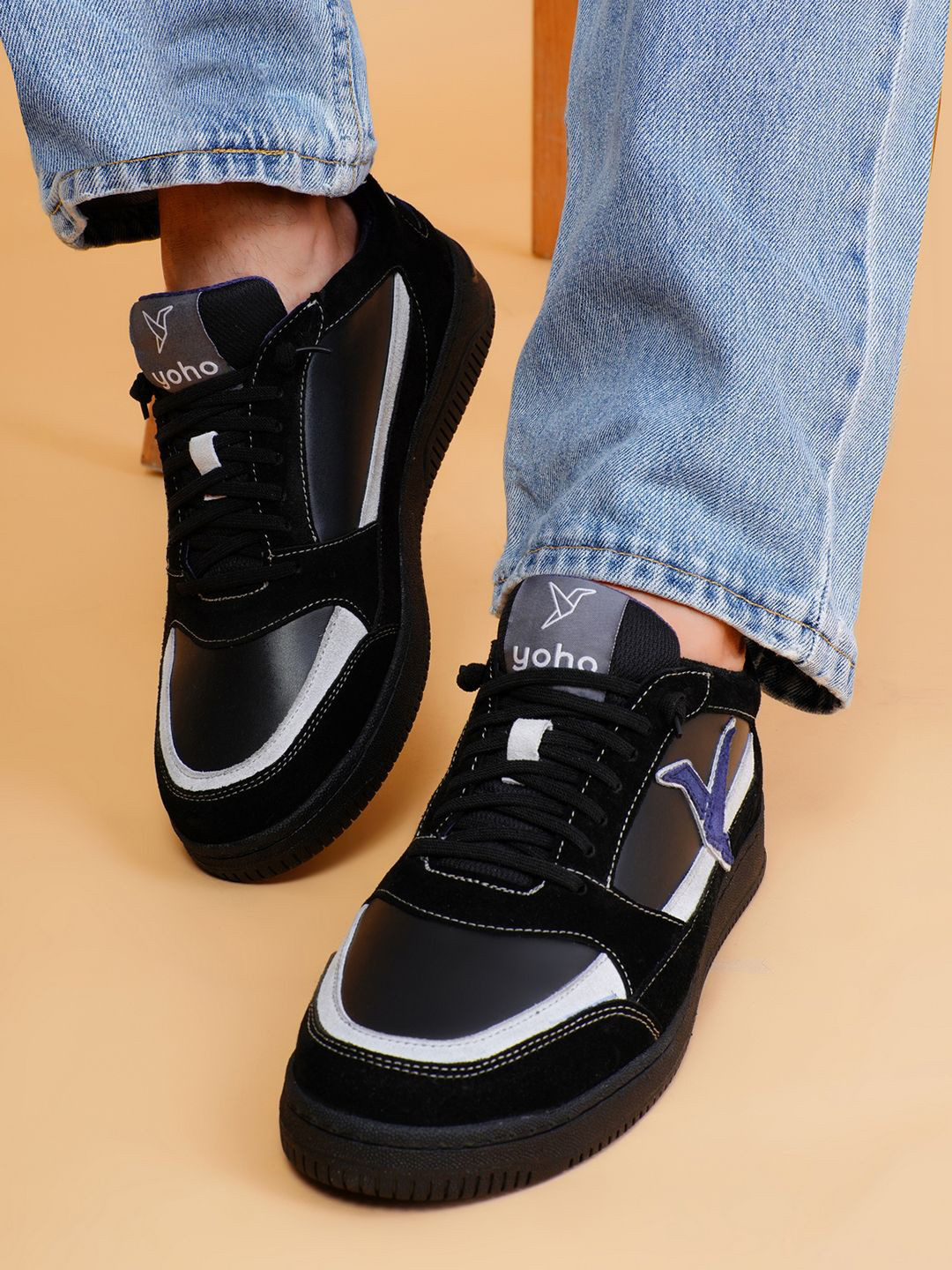 Buy Yoho Men Stomp Premium Suede Sneaker - Casual Shoes for Men ...