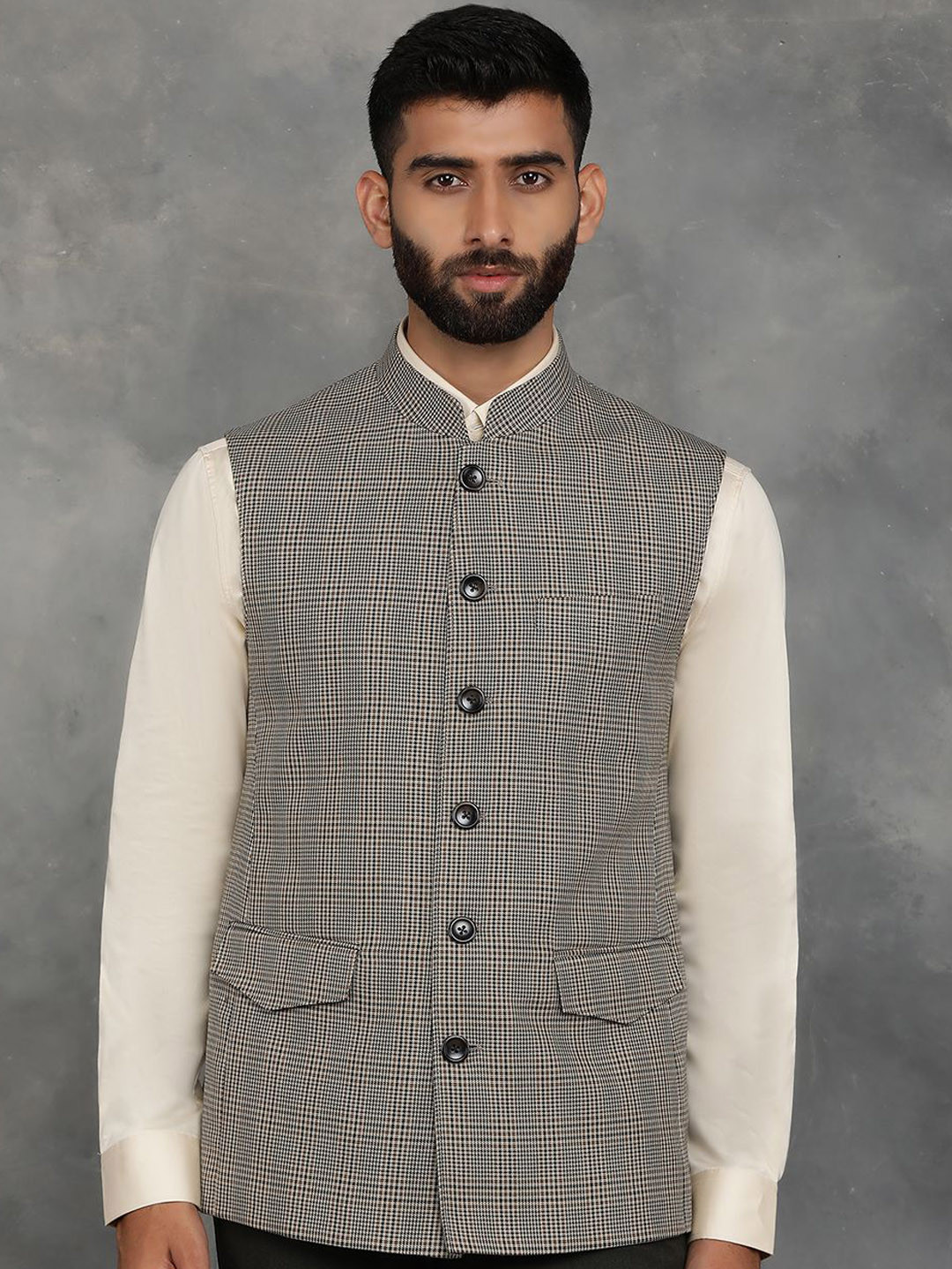 Buy JADE BLUE Men Checked Tailored Jacket - Jackets for Men 30927613 ...